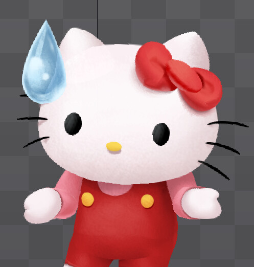 ArtStation - TBA Hello Kitty Game | Spine Animation | Intro