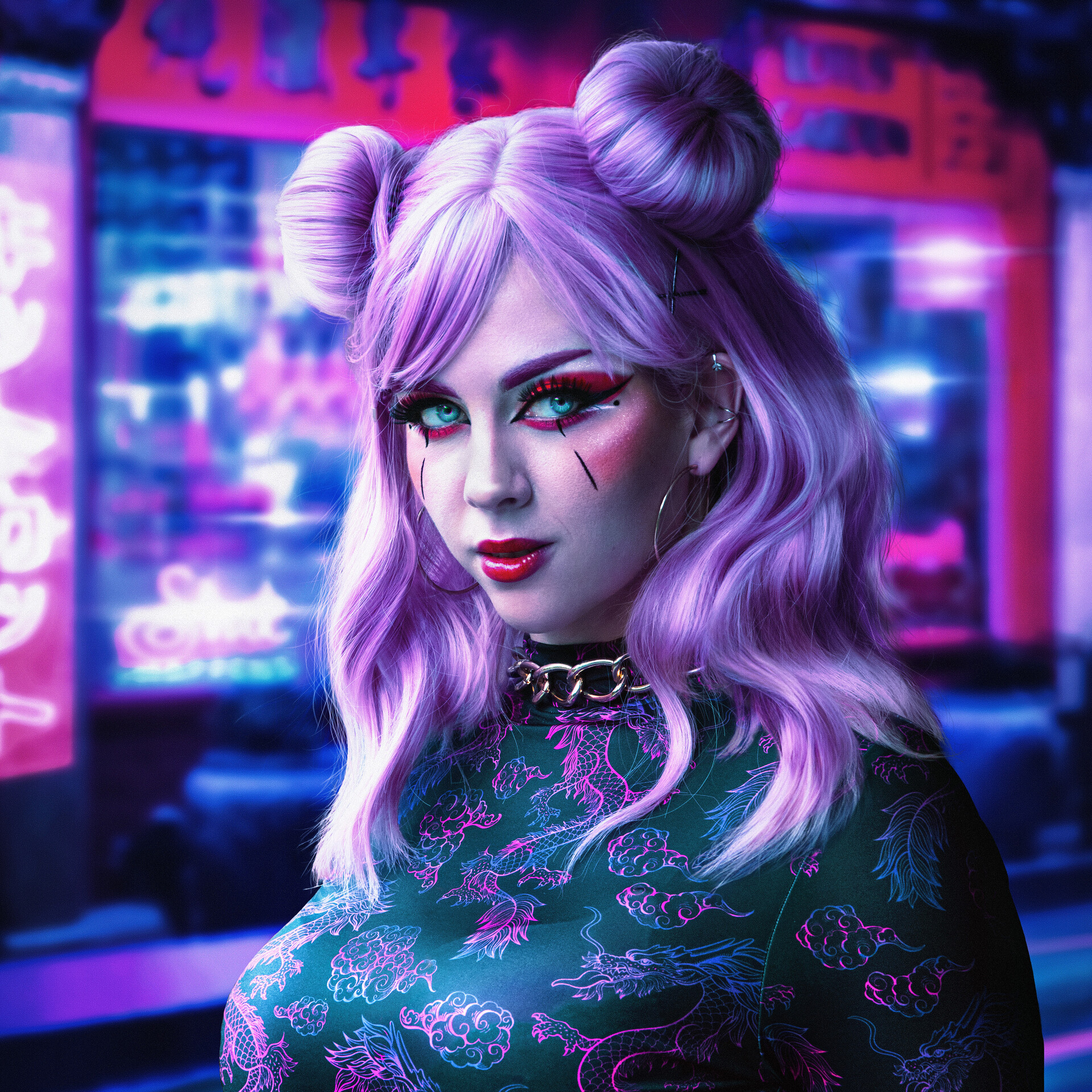 ArtStation - Cyber Sisters