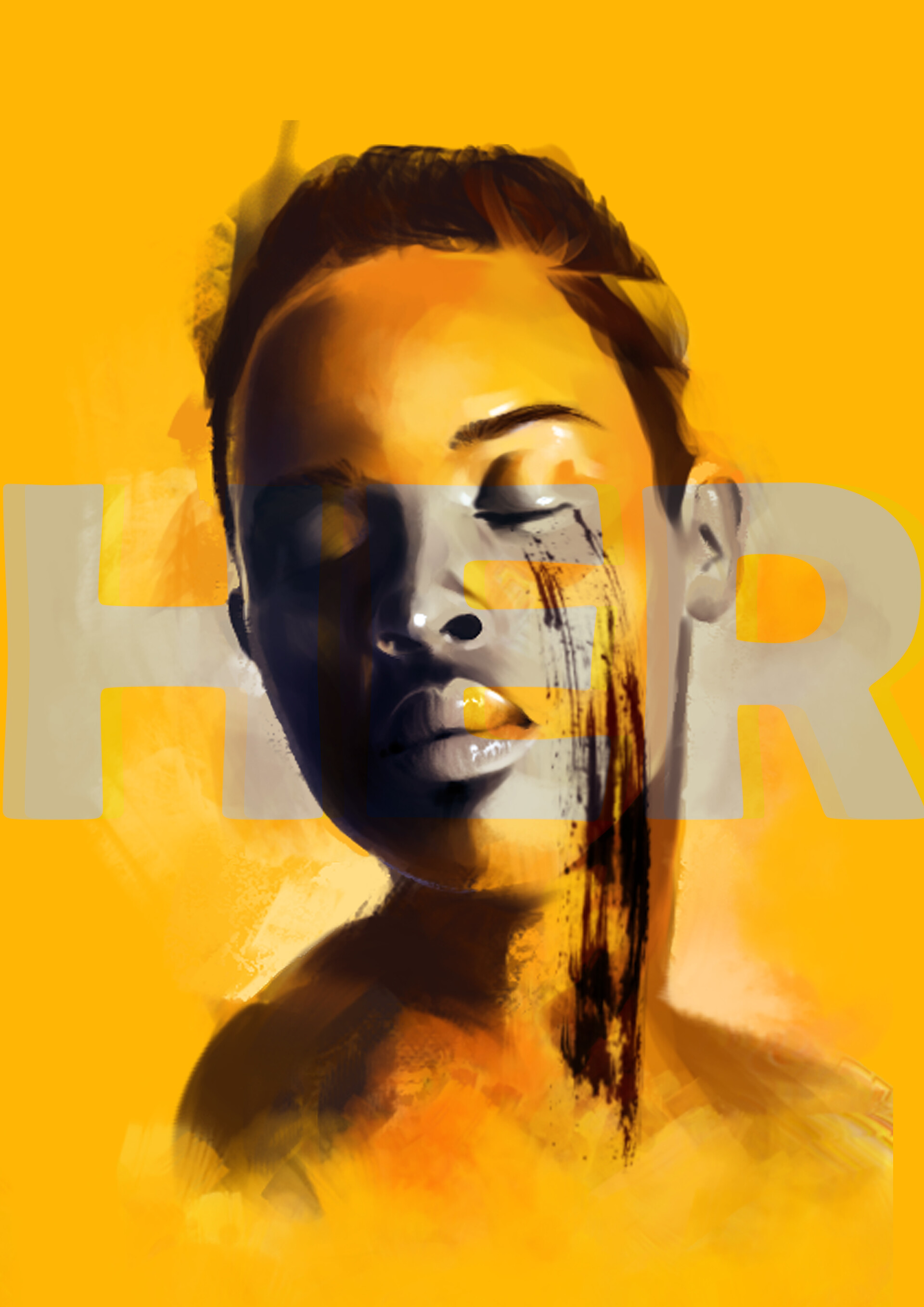 ArtStation - "HER" Portrait