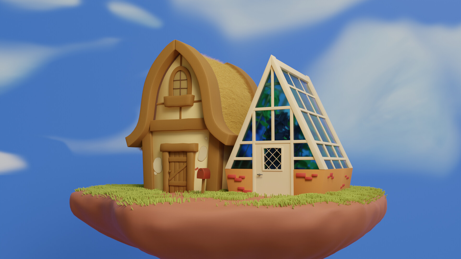 ArtStation - A Friendly House