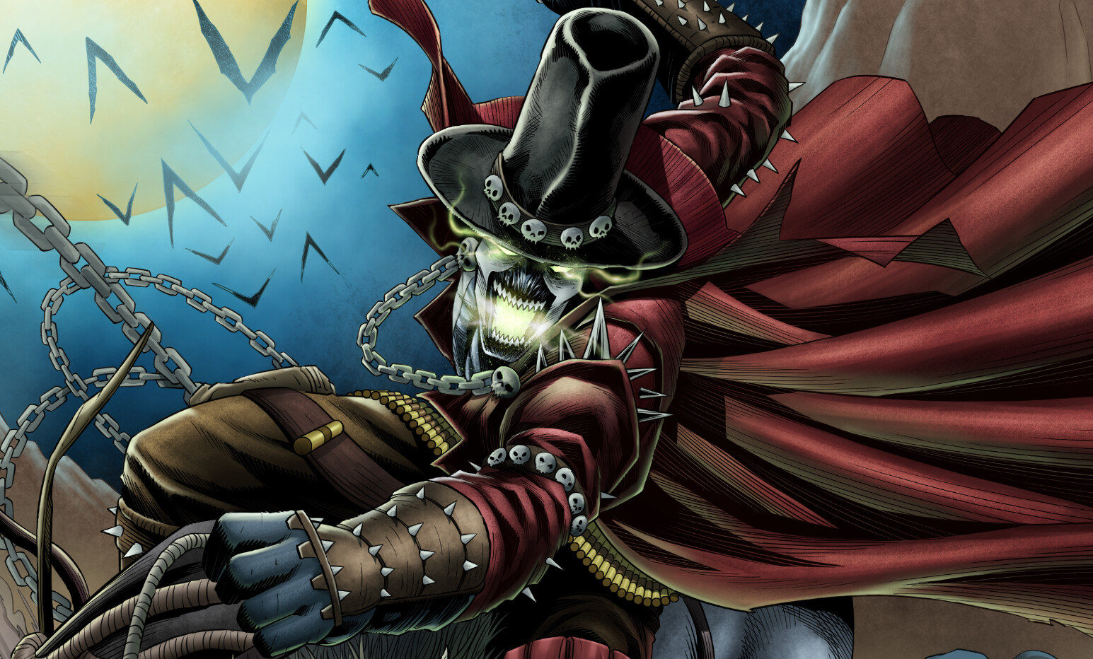 ArtStation - Spawnuary 2024 - Gunslinger Spawn (week 2)