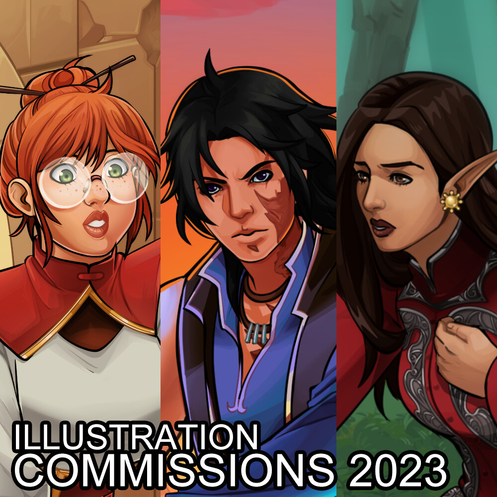 ArtStation - Illustrations Work 2023