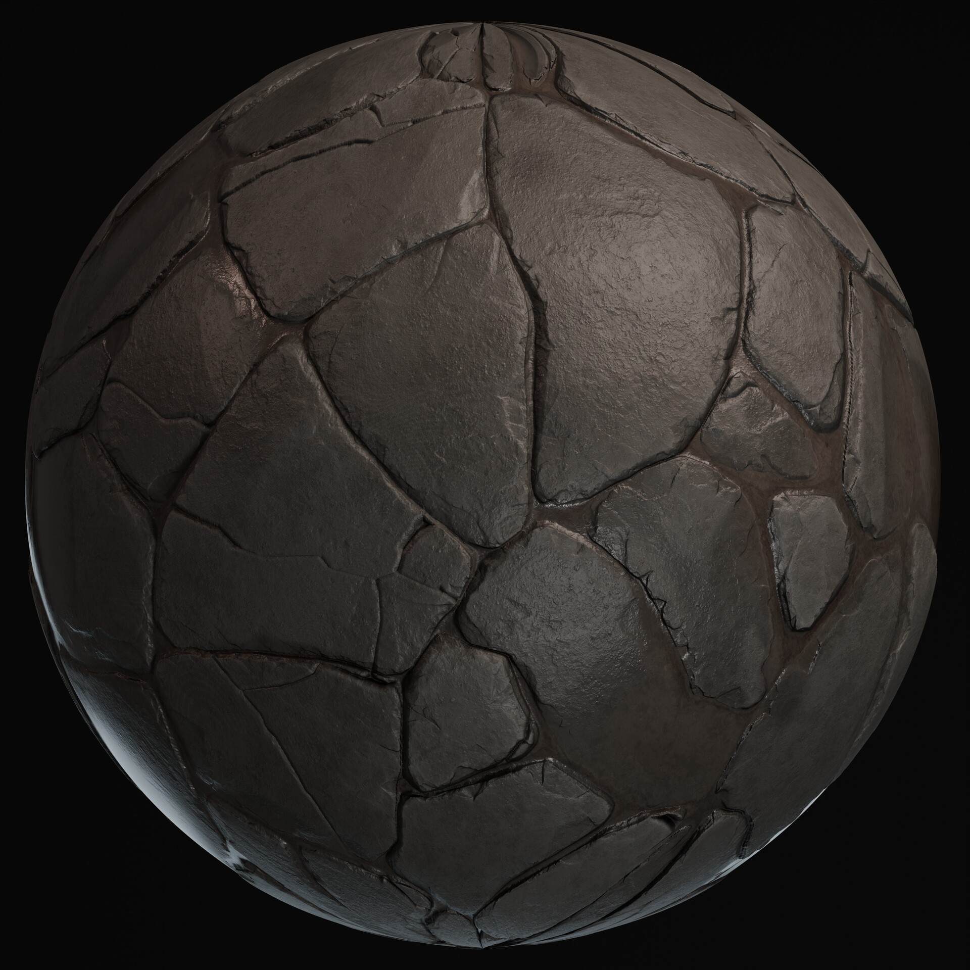 ArtStation - Weathery stone cracks