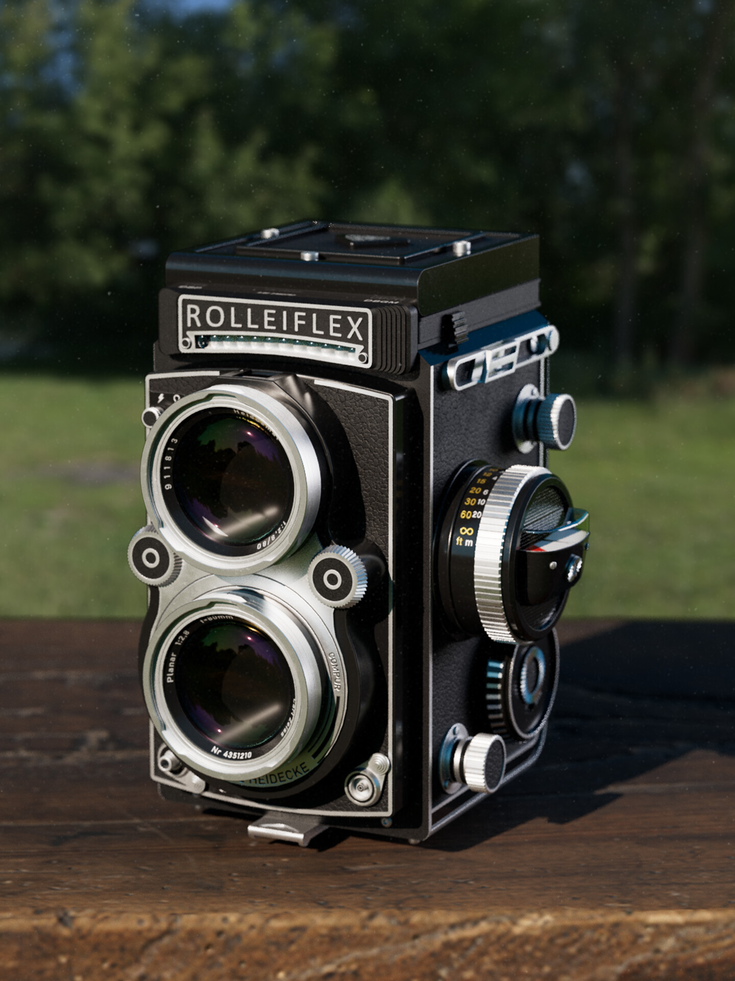 ArtStation - Rolleiflex Camera 2.8F