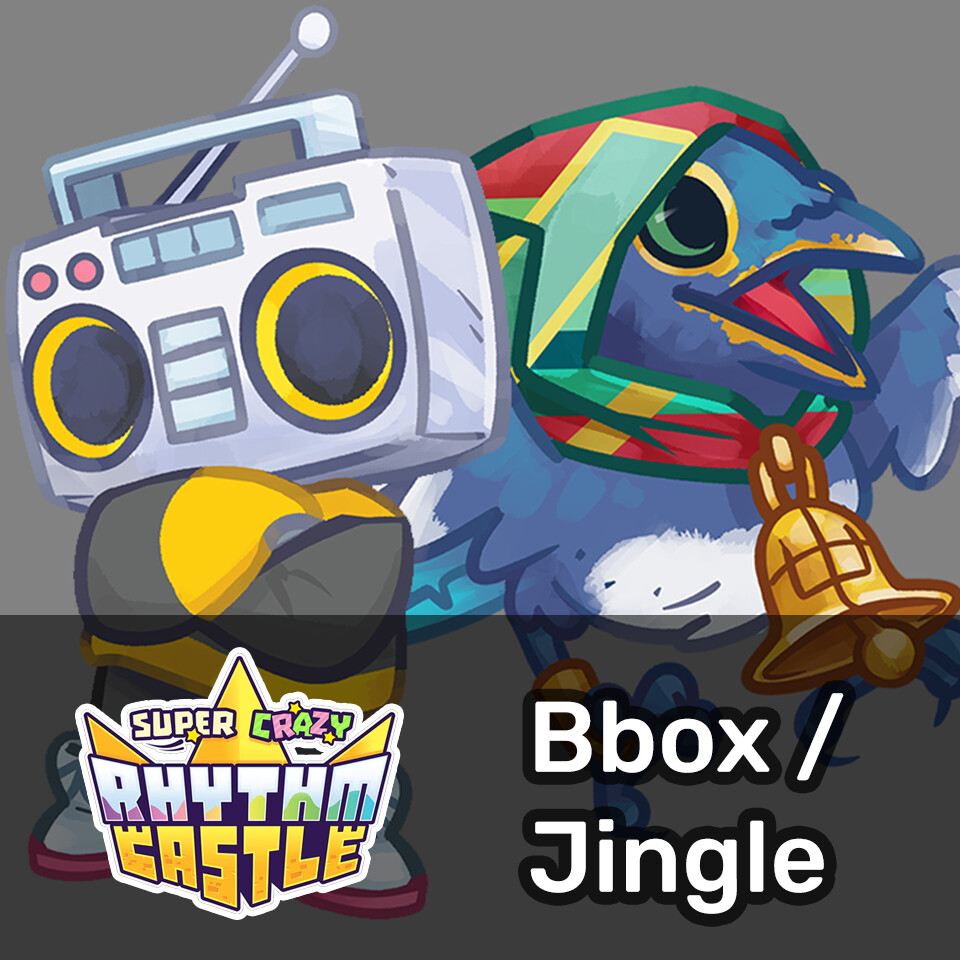 ArtStation - Super Crazy Rhythm Castle - 2D Characters