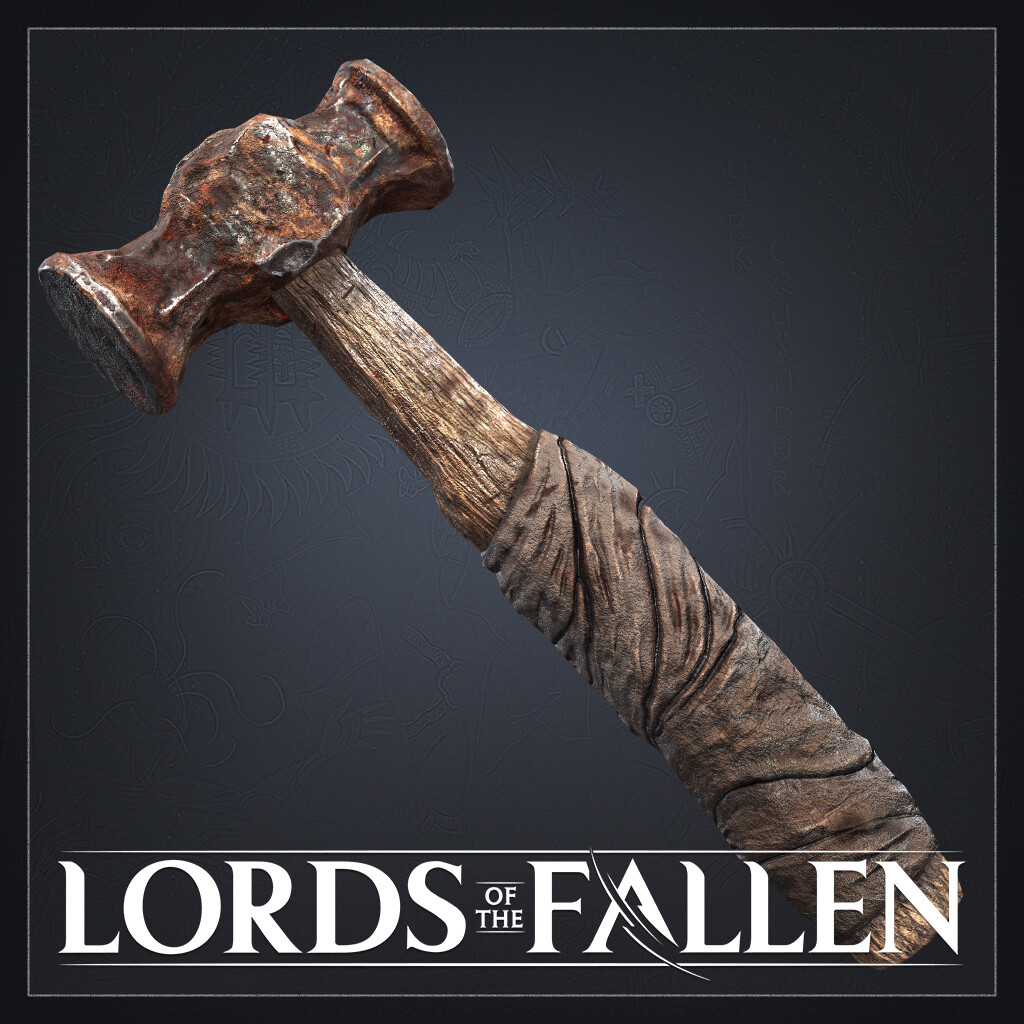 ArtStation - Lords of the Fallen - Lump Hammer