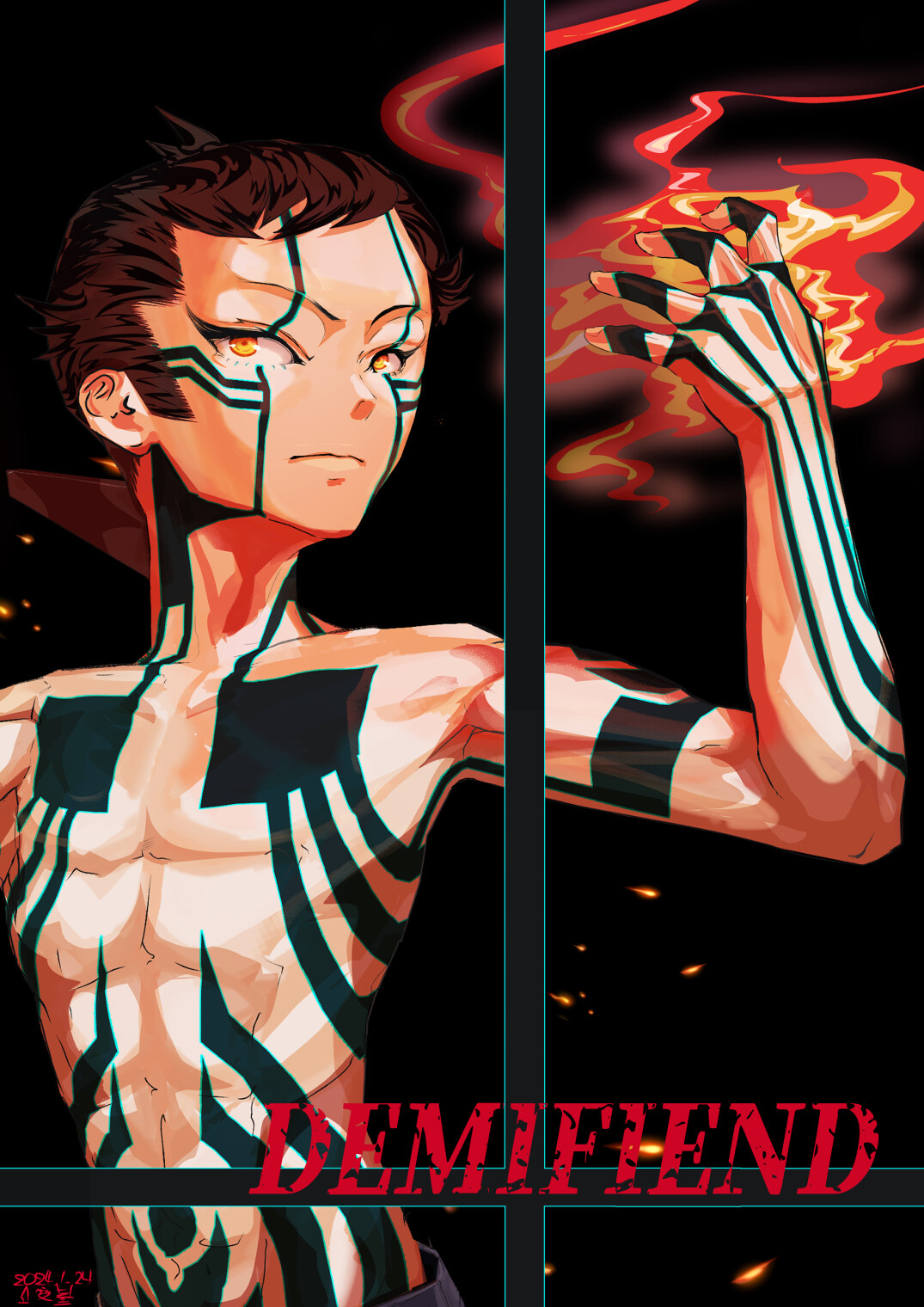 ArtStation - 人修羅 Demi-fiend