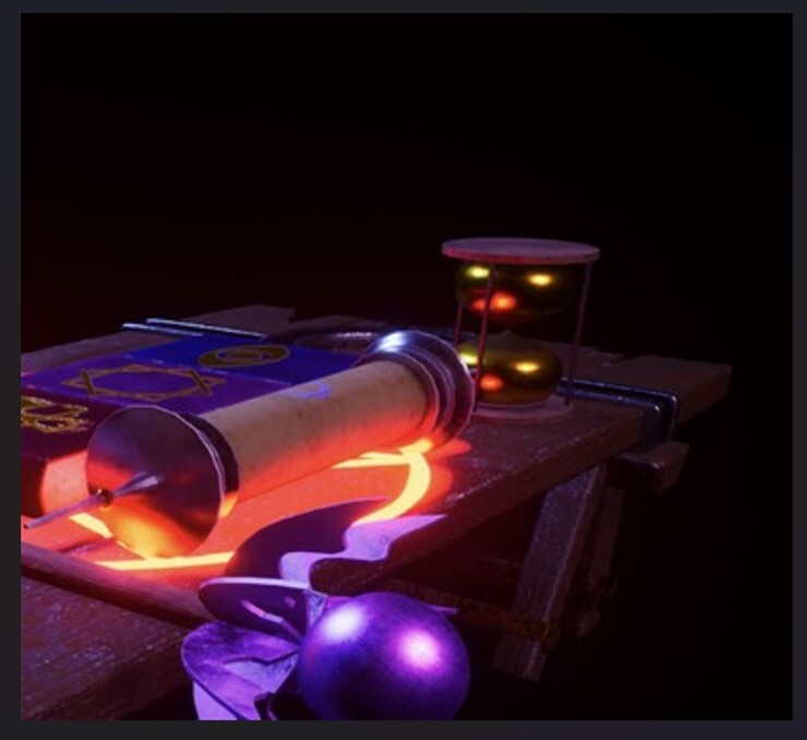 ArtStation - Sacrificial Wizards Table