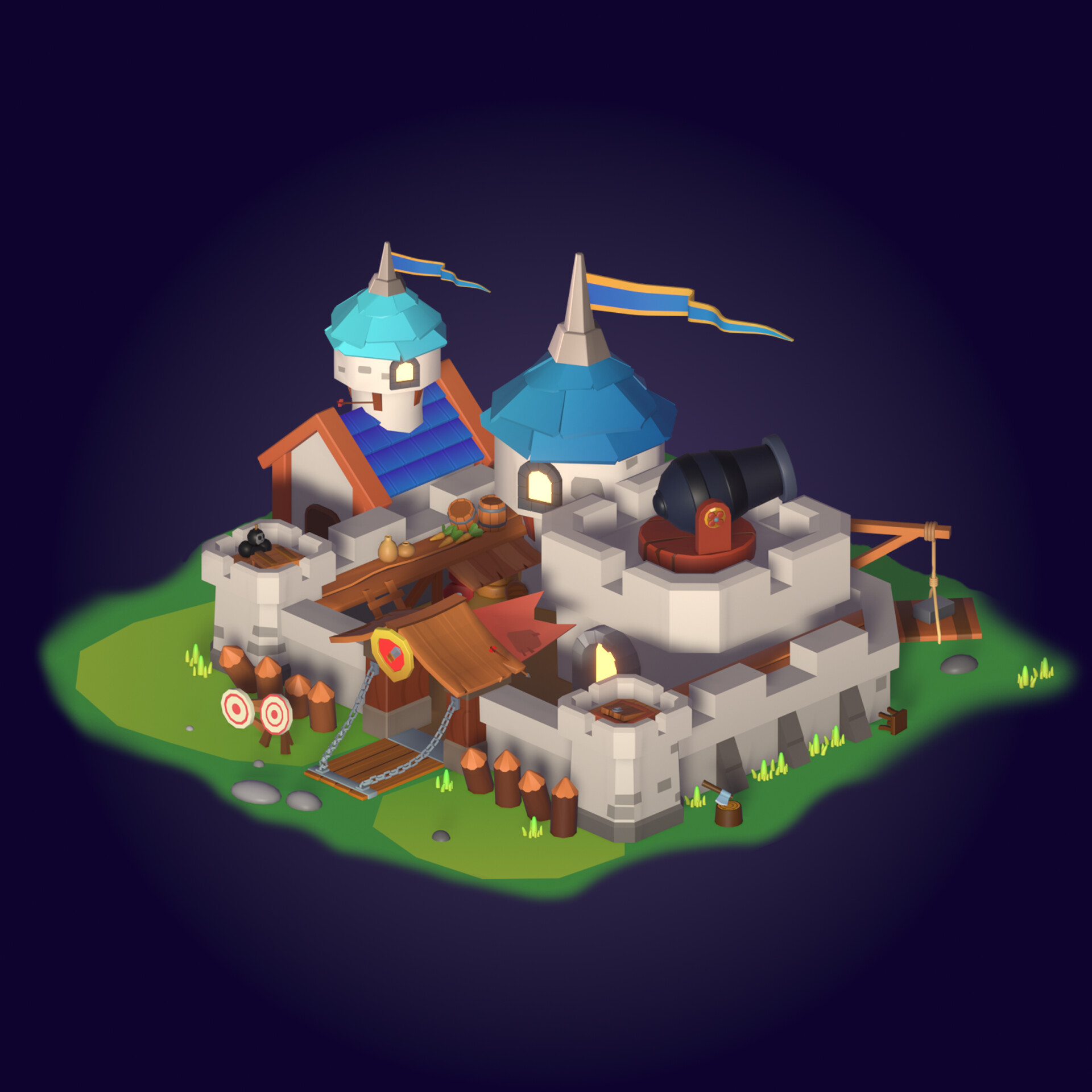 ArtStation - Casual 3D Game Models