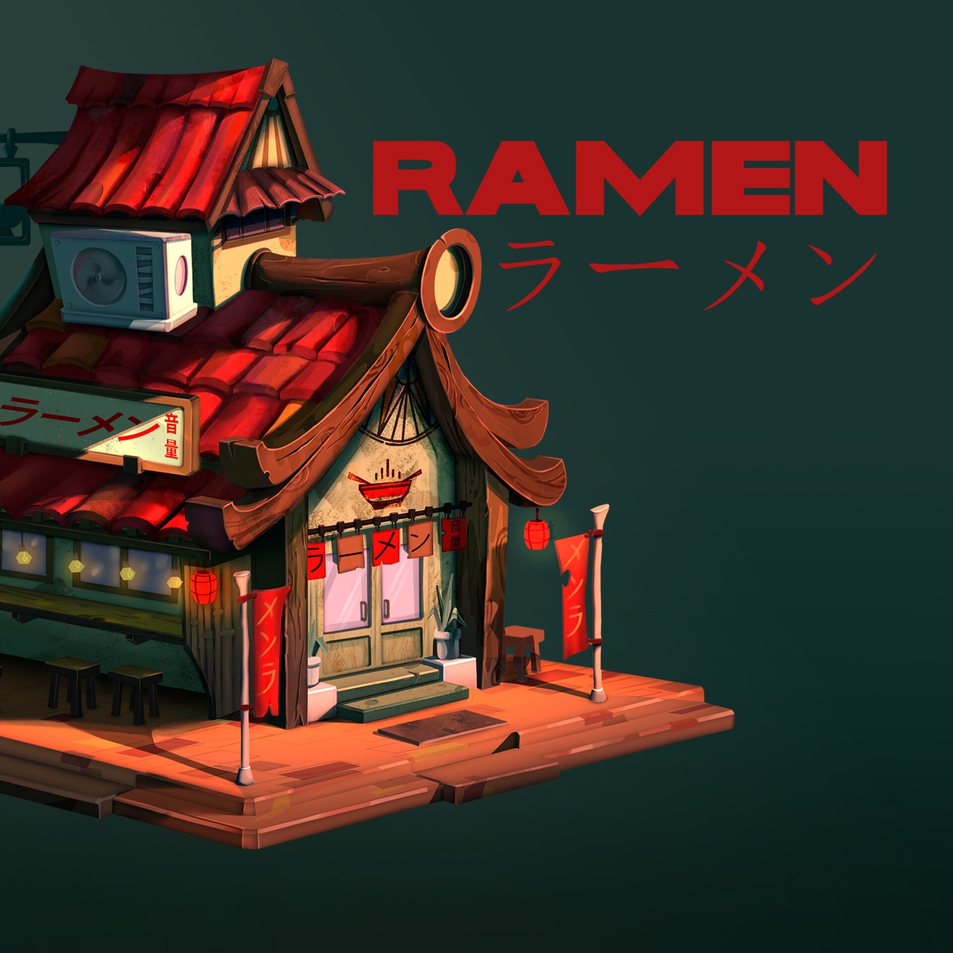 ArtStation - RAMEN | ラーメン