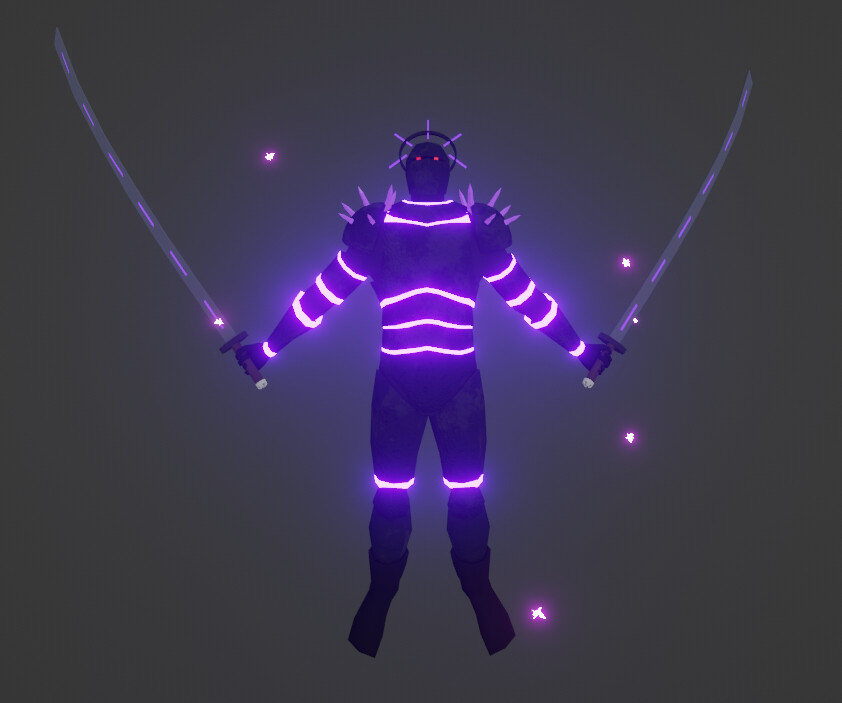 ArtStation - Alysion Hearts - Low-Poly 3D Fantasy Enemies (Wireframe ...