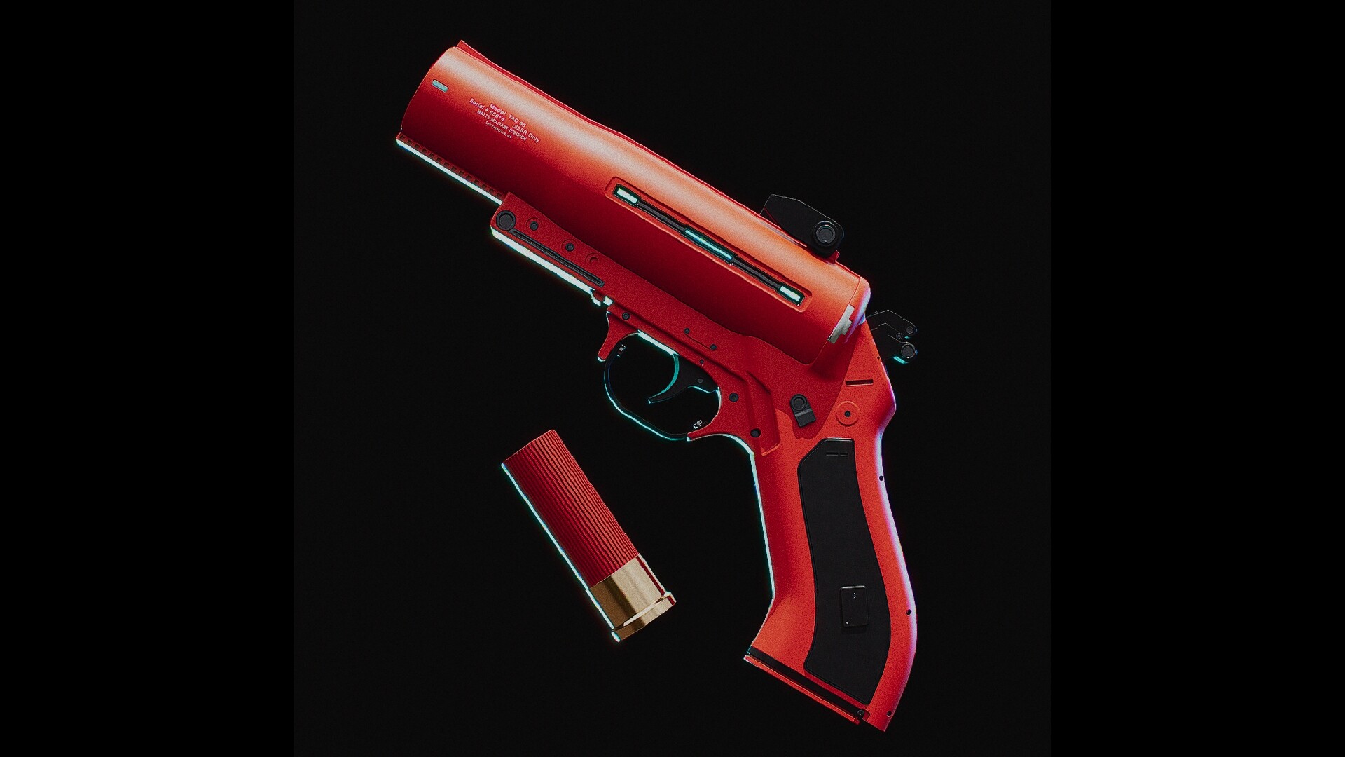 ArtStation - SCIFI Flare Gun