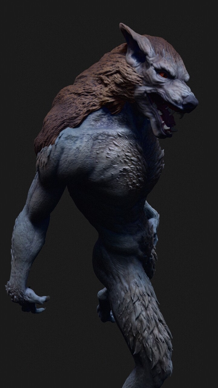 ArtStation - Werewolf concept
