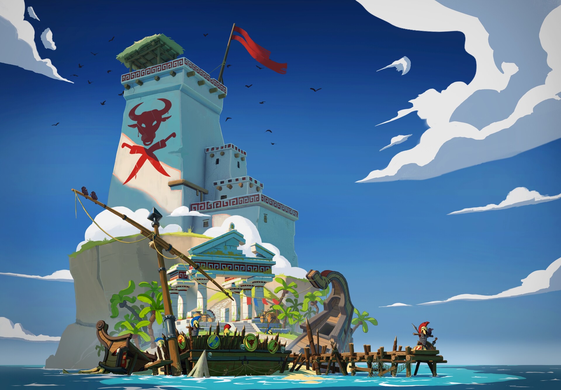 ArtStation - Pirate Outpost