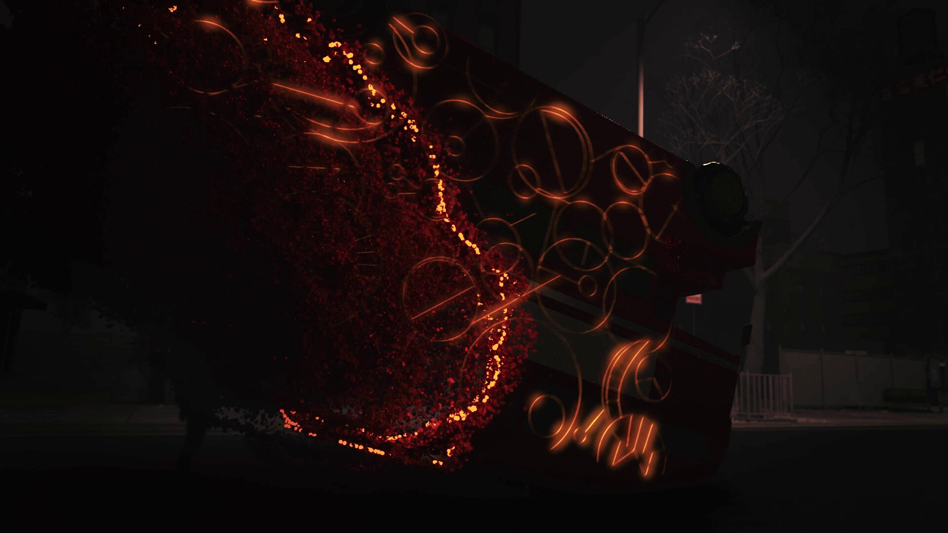 ArtStation - VFX Shot Recreation: The Eternals Bus Scene