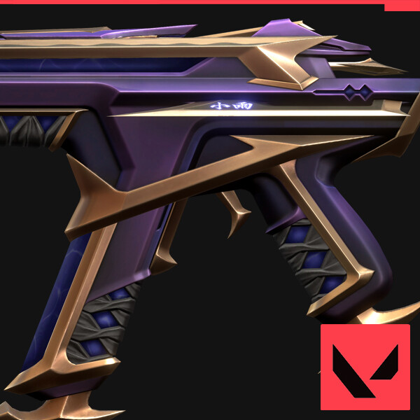 ArtStation - Valorant Spectre 3D TEXTURE WORK