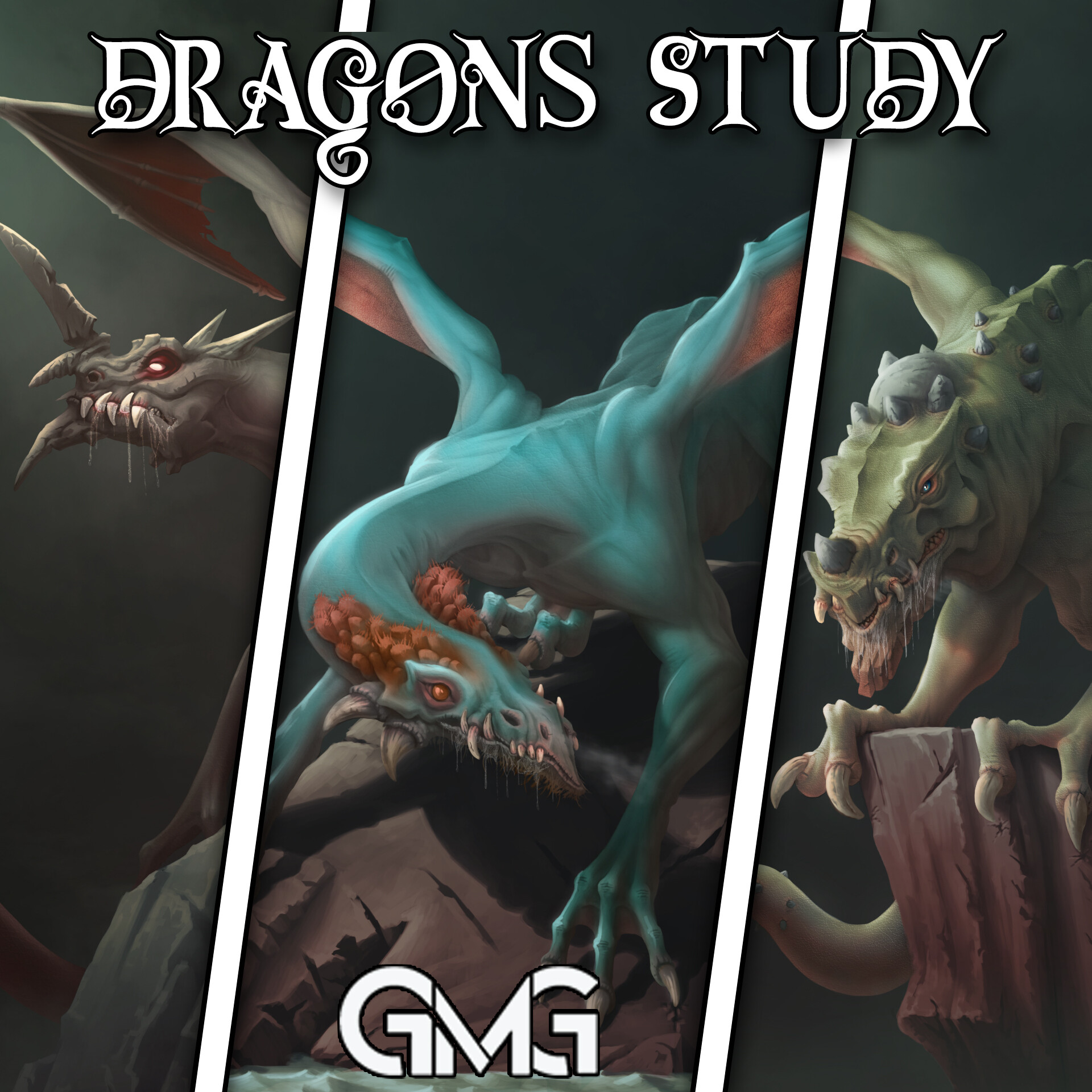 ArtStation - Dragons Study