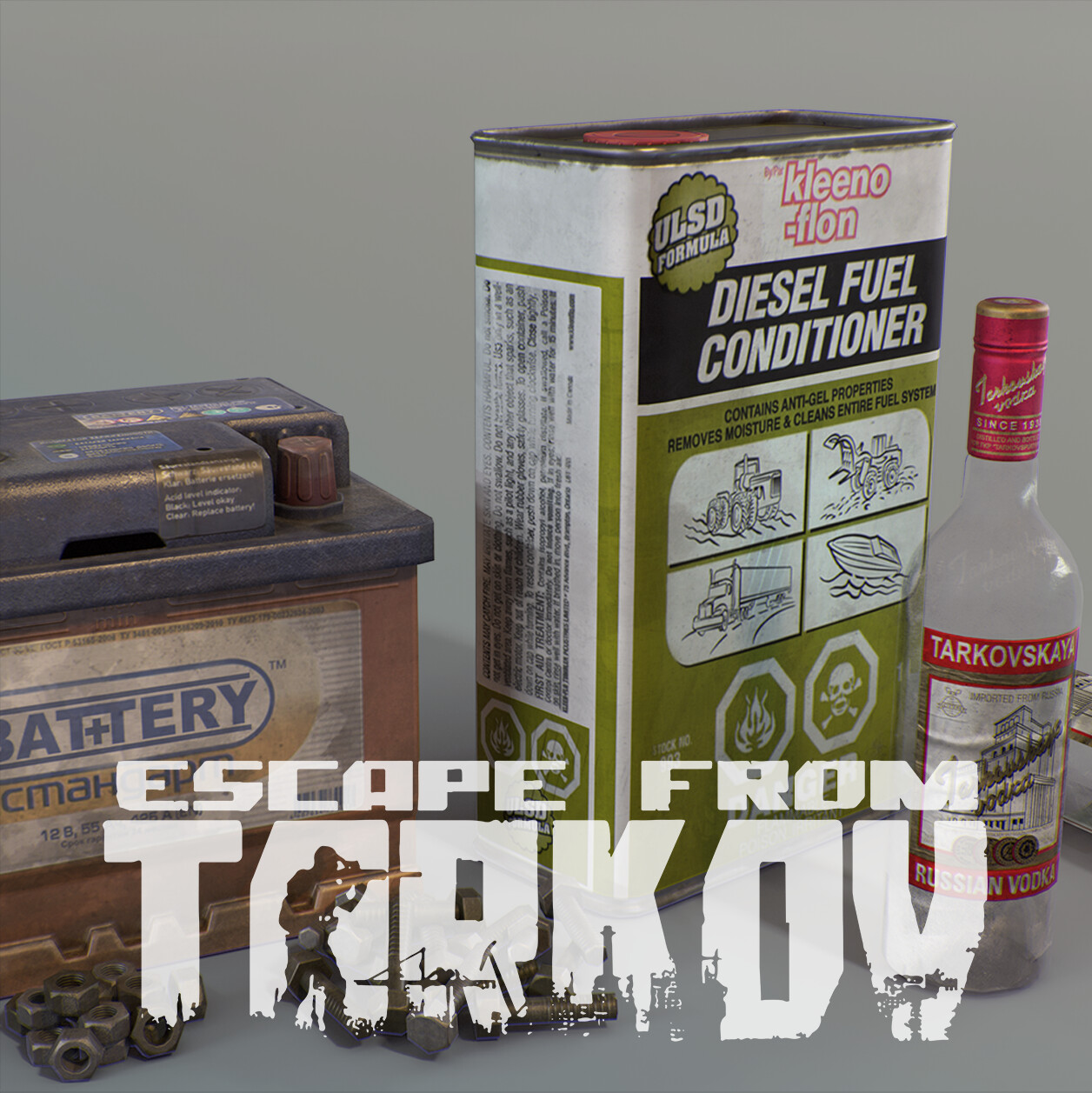 ArtStation - Props part_05 // Escape from Tarkov