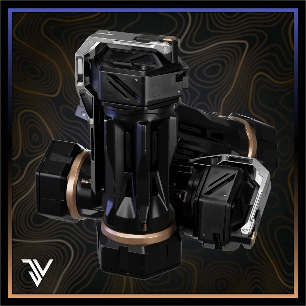ArtStation - EMP Grenade