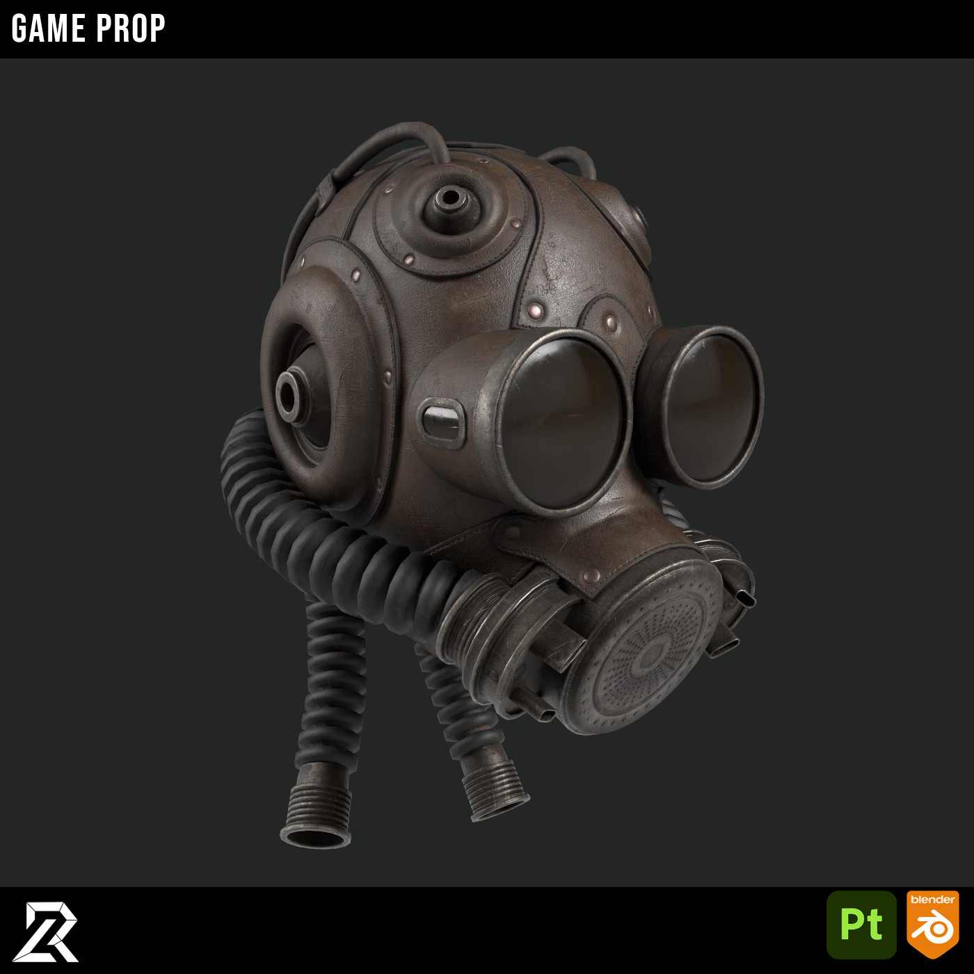 ArtStation - Gas Mask