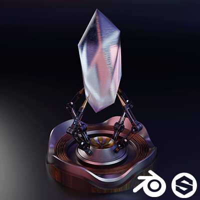 ArtStation - Space crystal