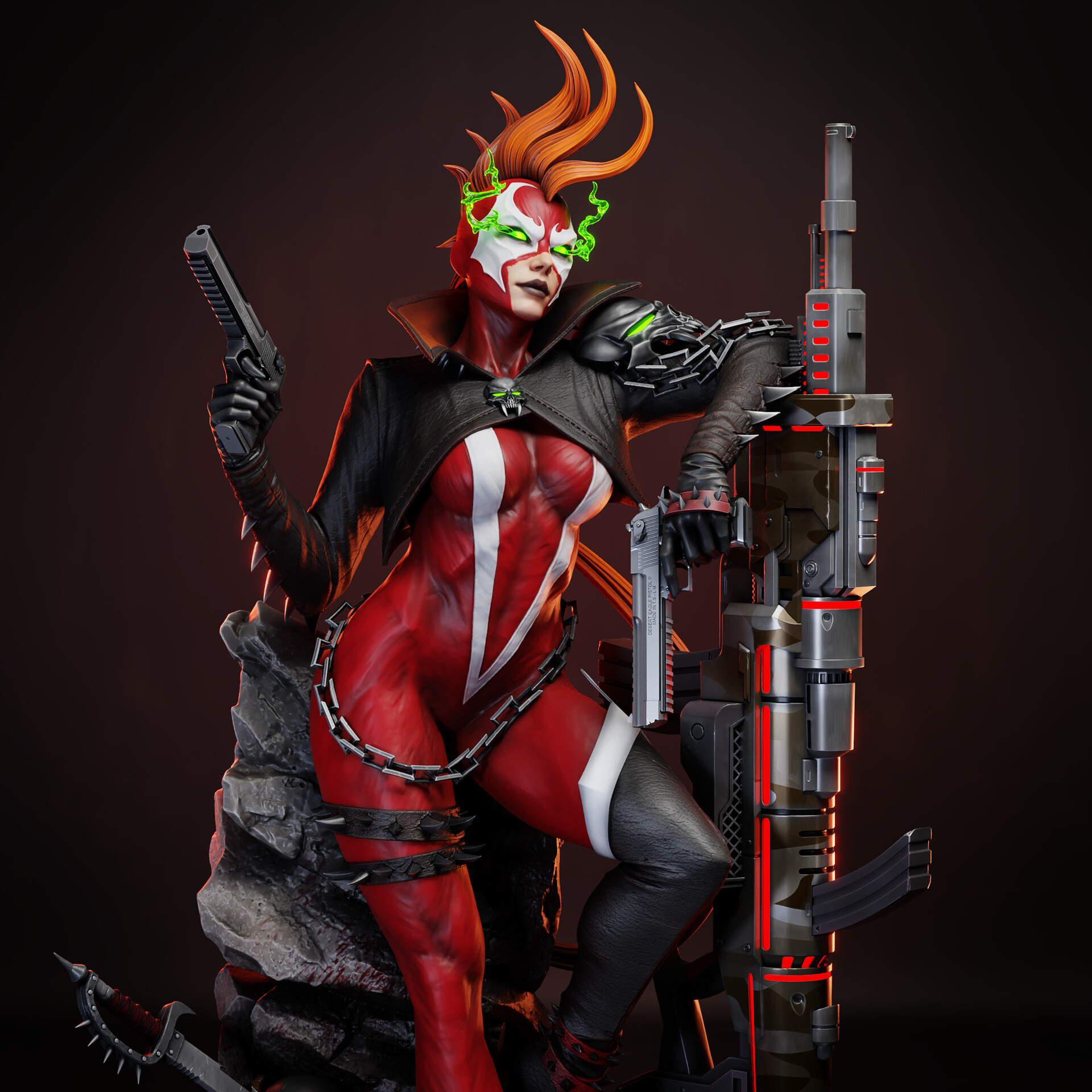 ArtStation - She Spawn the Scorched