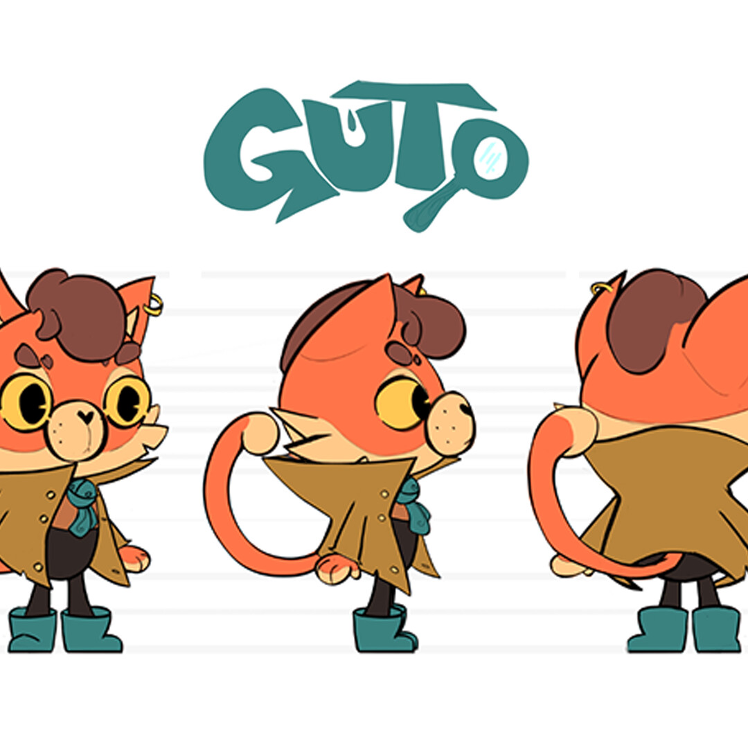 ArtStation - "Guto" - Modelsheet