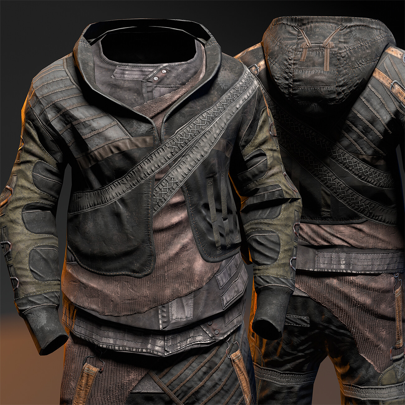 ArtStation - Post Apocalypse Suit
