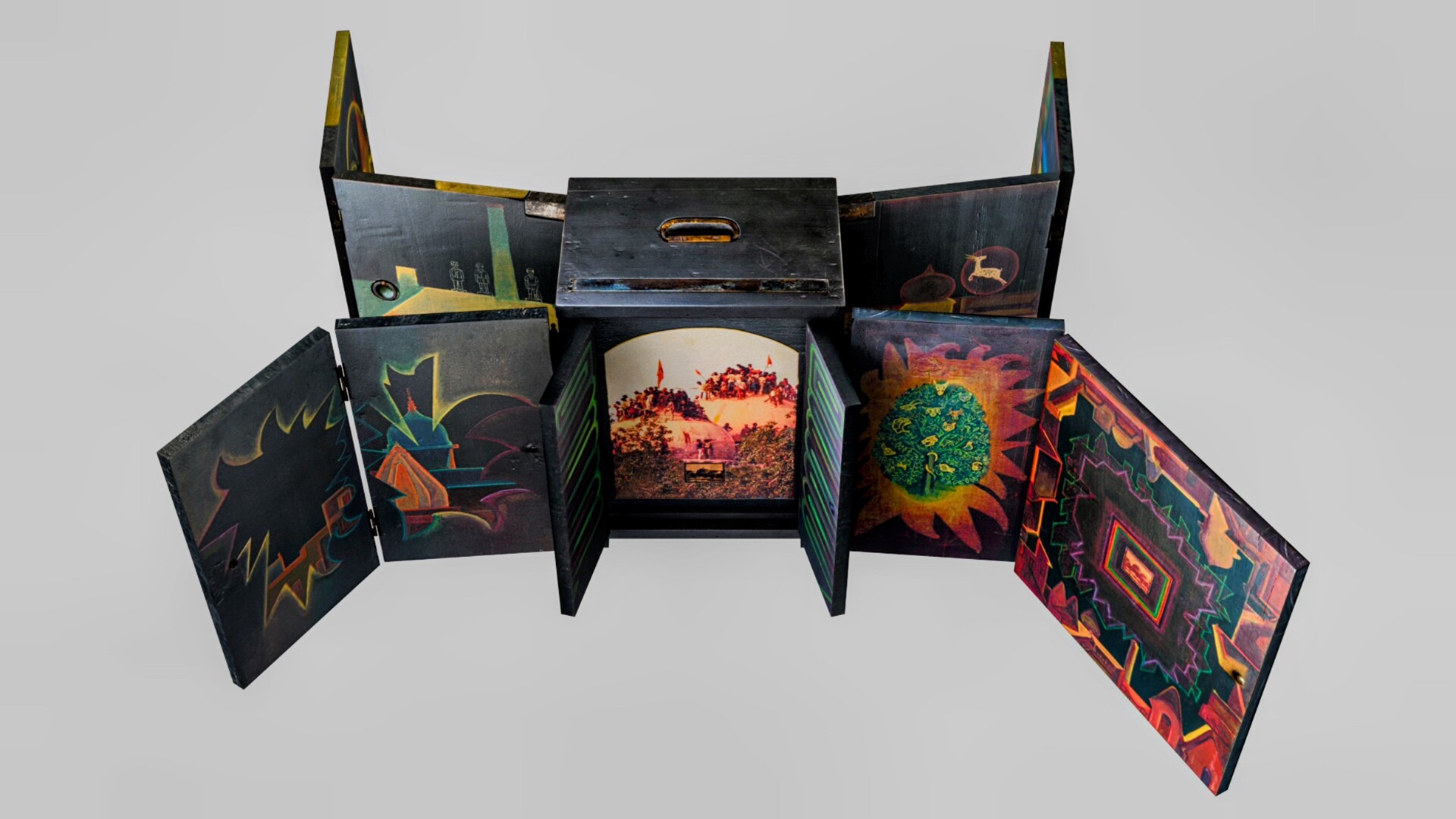 ArtStation - Ancient BOX 3D Design and Lighting