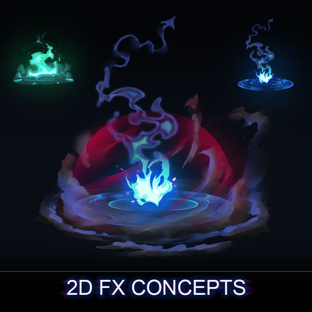 ArtStation - 2D VFX Concepts