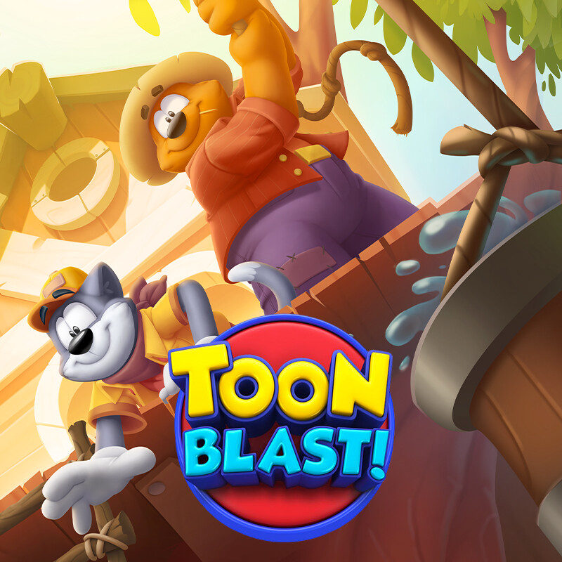 Ocellus - SERVICES - Toon Blast - Tree House (Levels Background)