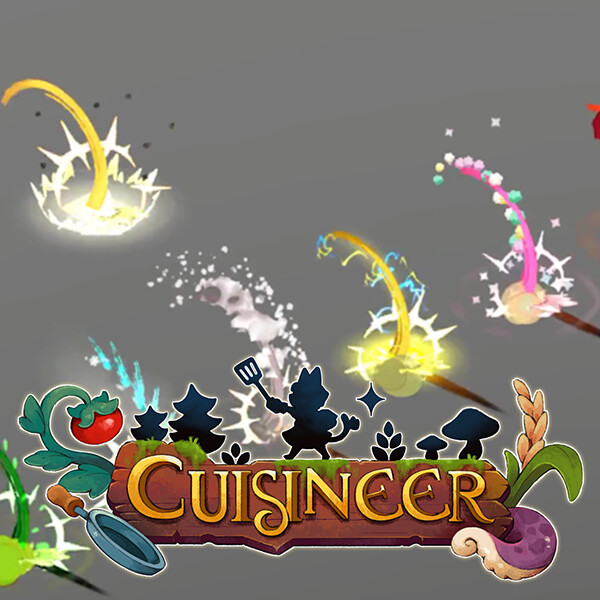 ArtStation - Cuisineer Weapons Elemental Strikes VFX