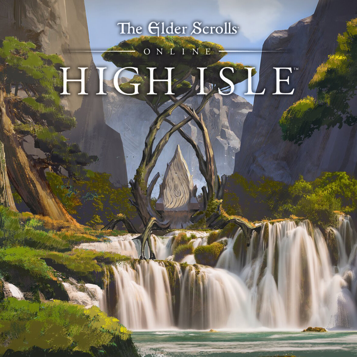 ArtStation - Elder Scrolls Online: High Isle "DRUID KING THRONE ROOM ...