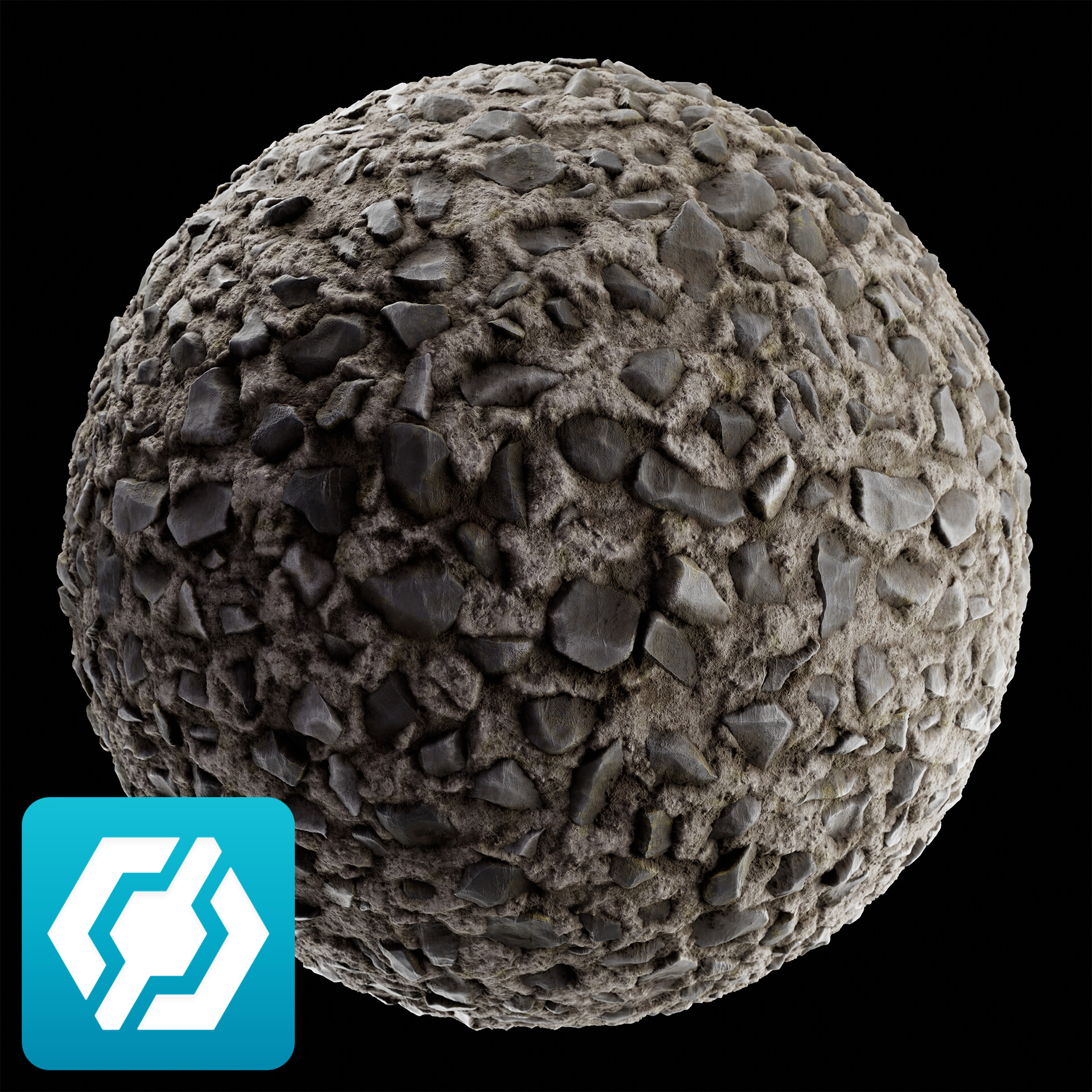 ArtStation - Cobblestone Wall