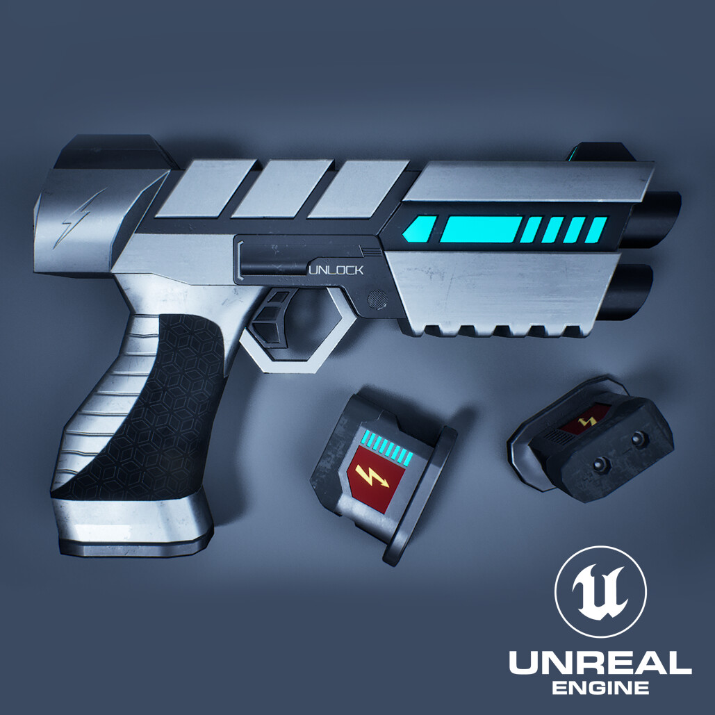 ArtStation - Phaser Gun