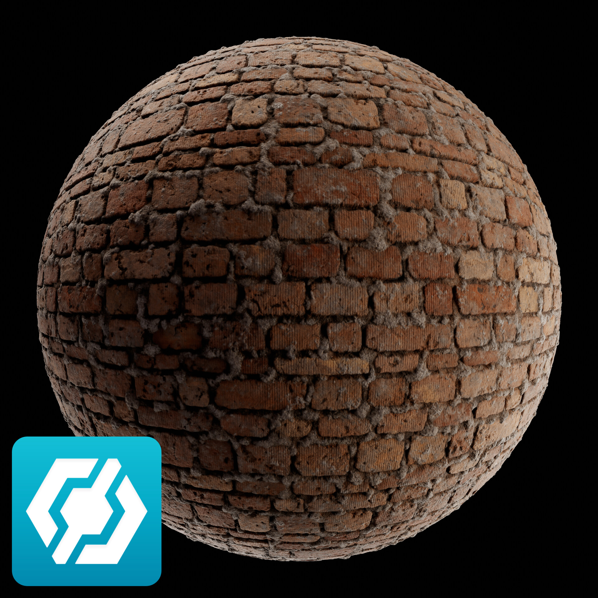 ArtStation - Brick Wall Sloppy Ridged