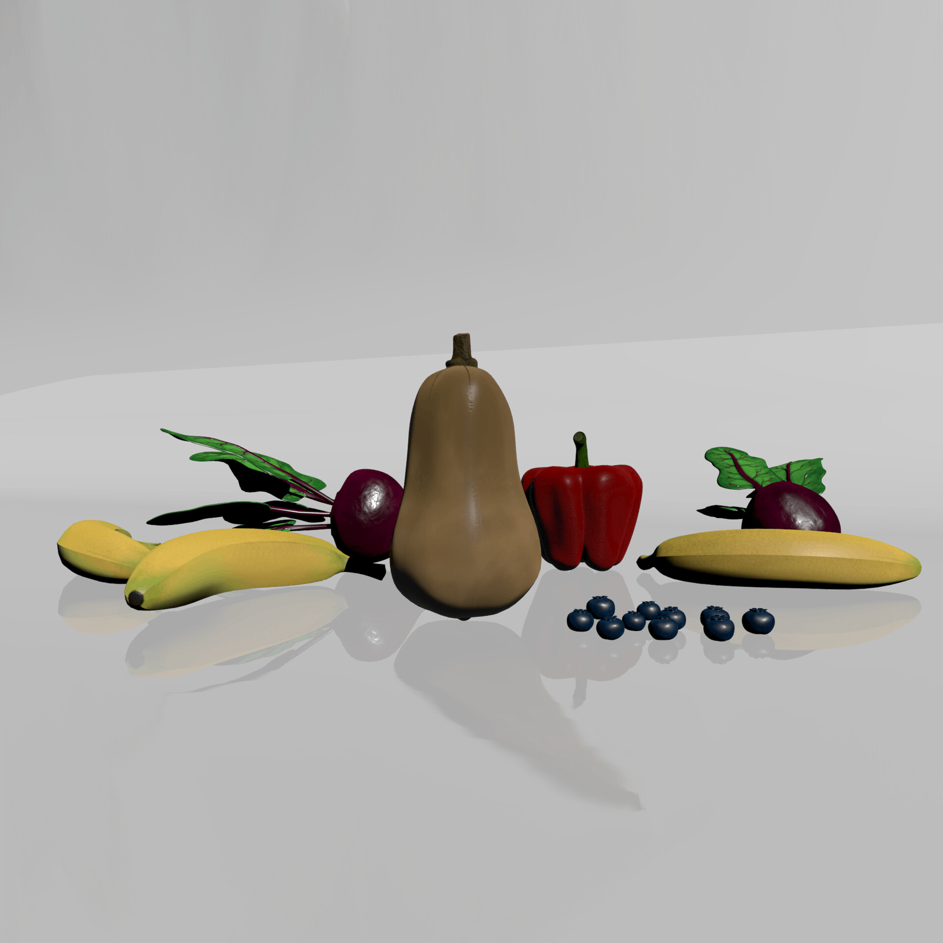ArtStation - "B" Fruits & Vegetables