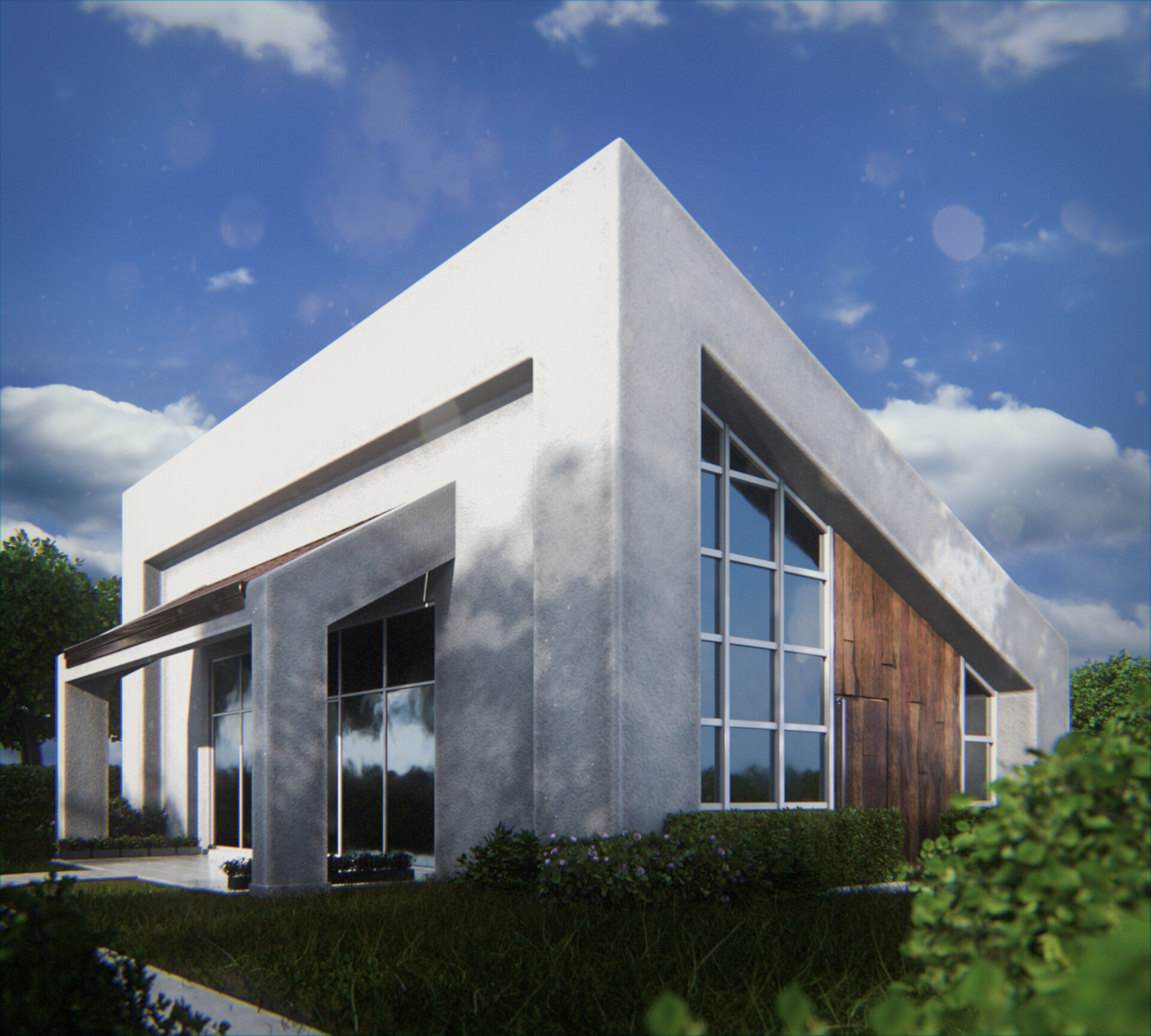 ArtStation - Modern Villa Concept