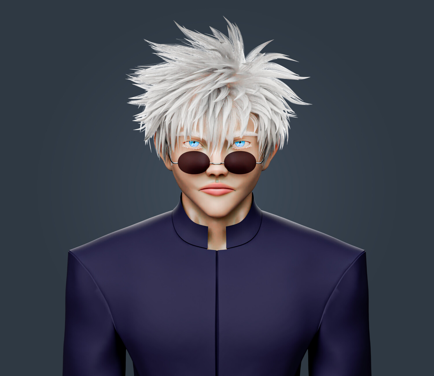 ArtStation - Jujutsu Kaisen - Gojo Satoru (WIP)