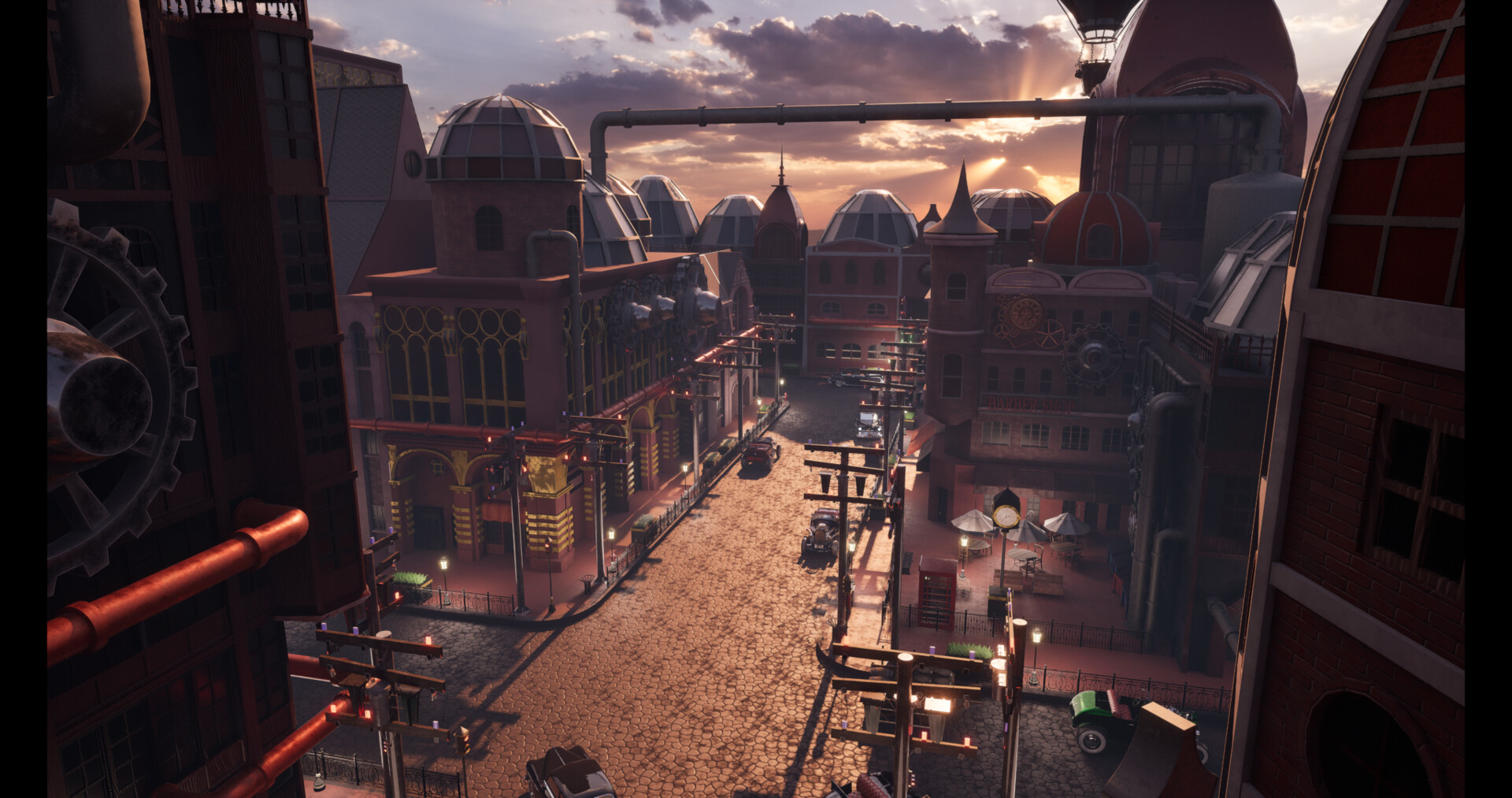 ArtStation - SteamPunk Environment Art