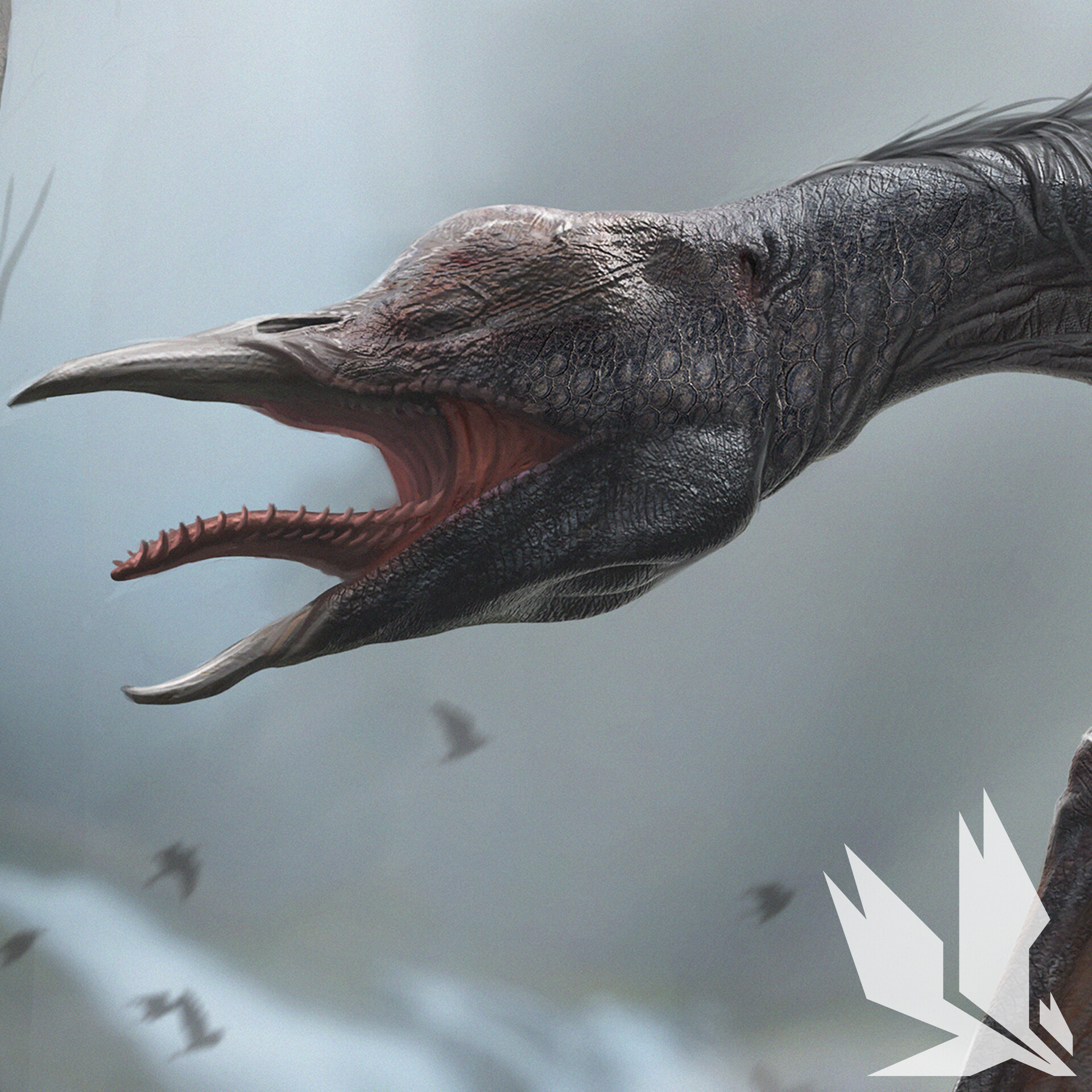ArtStation - Shadow Pterosaur Creature Concept