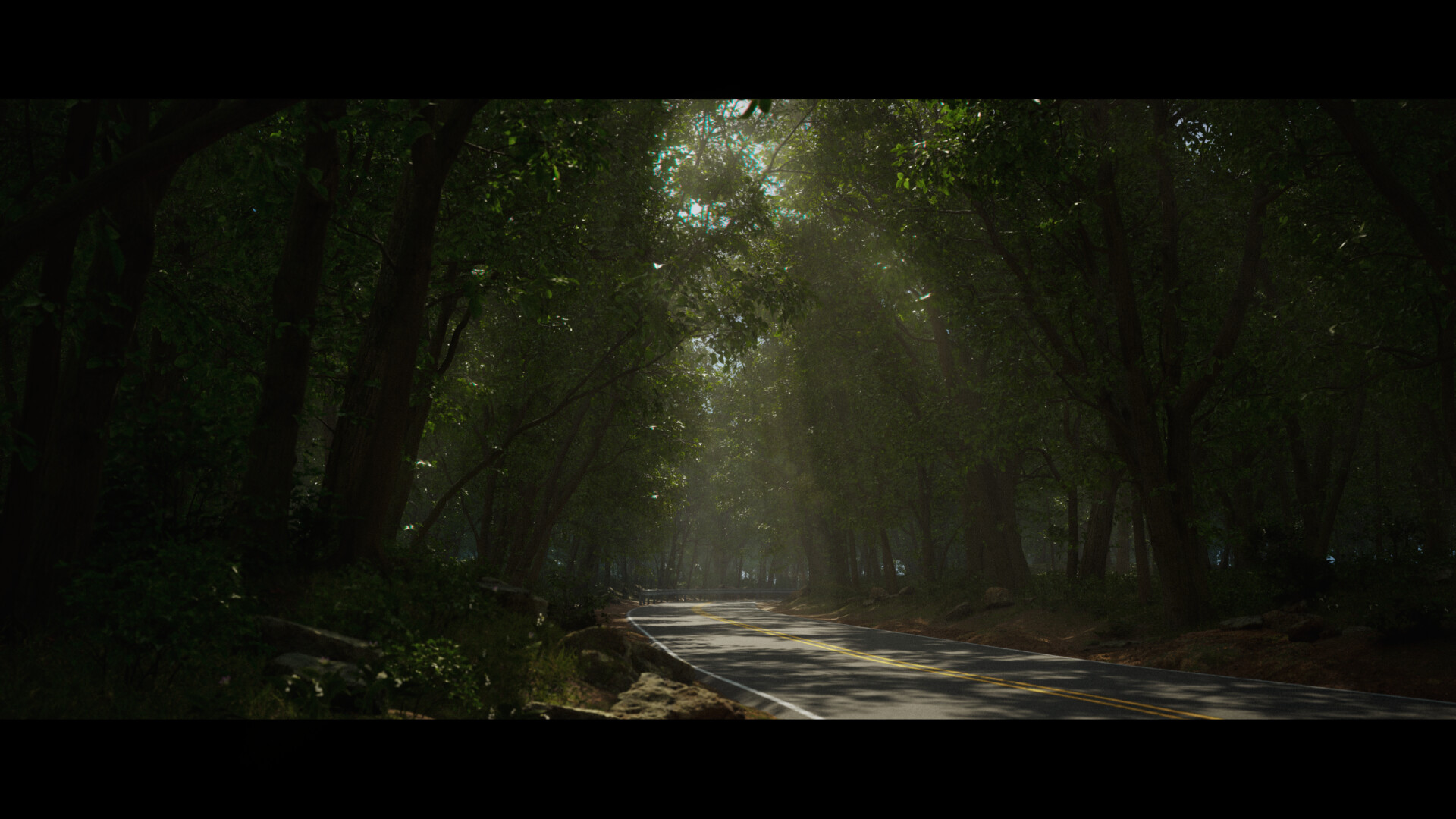 ArtStation - Forest Road