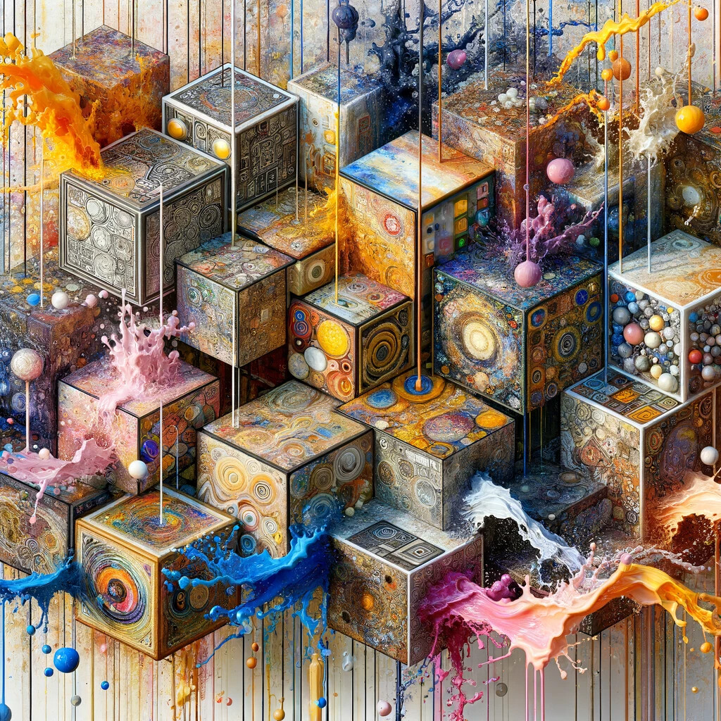 ArtStation - Duality Abstract explorations