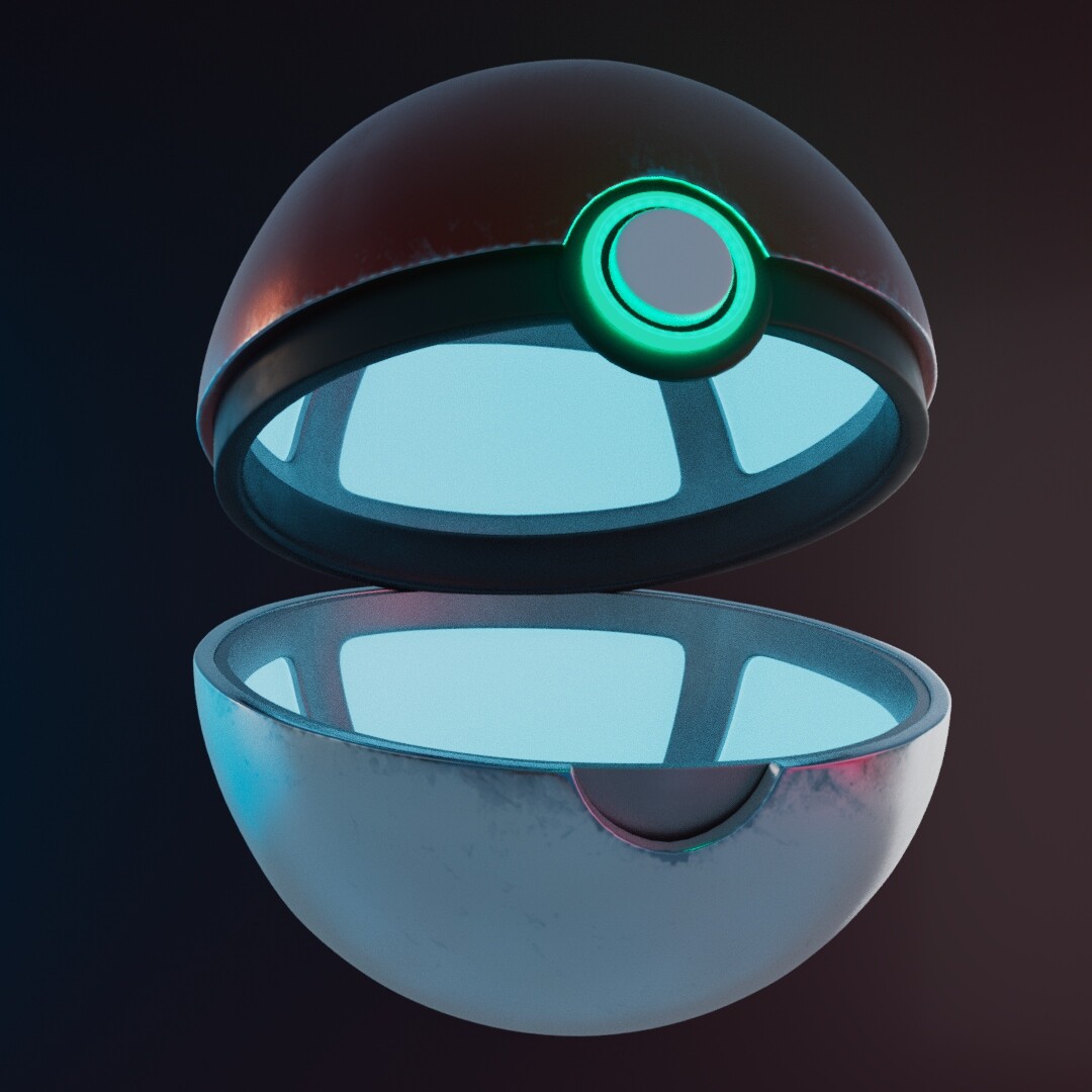 ArtStation - Pokeball Animation