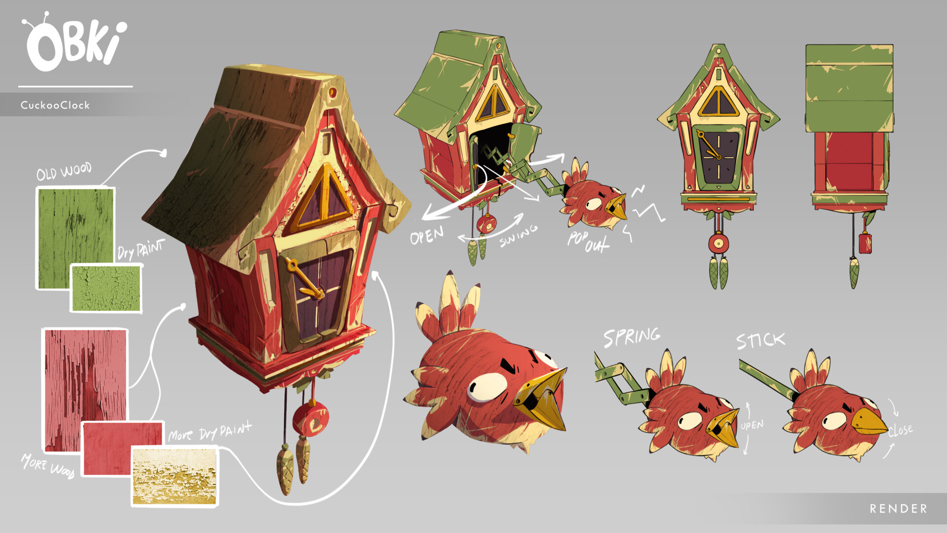 ArtStation - OBKI Season 3 | Prop Designs