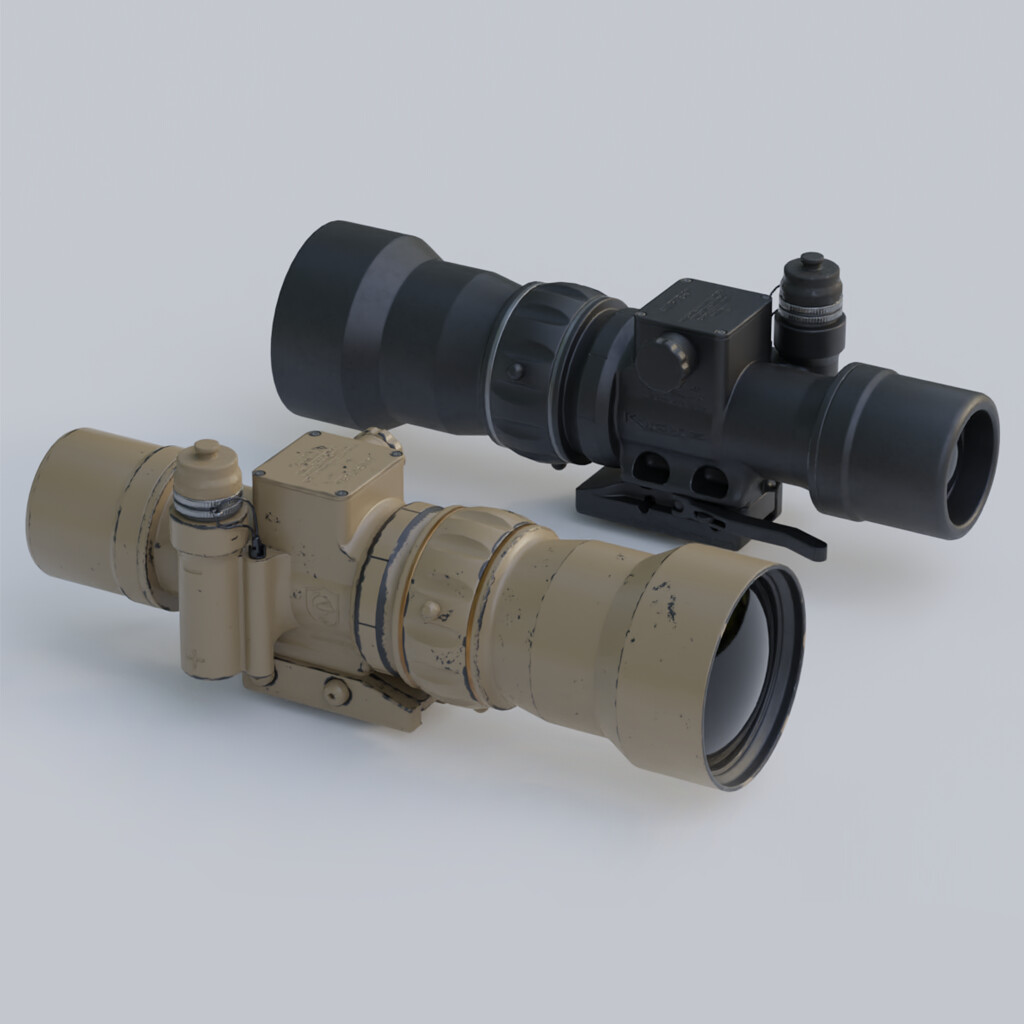 ArtStation - AN/PVS-30 Clip-on Night Vision Device (CNVD)
