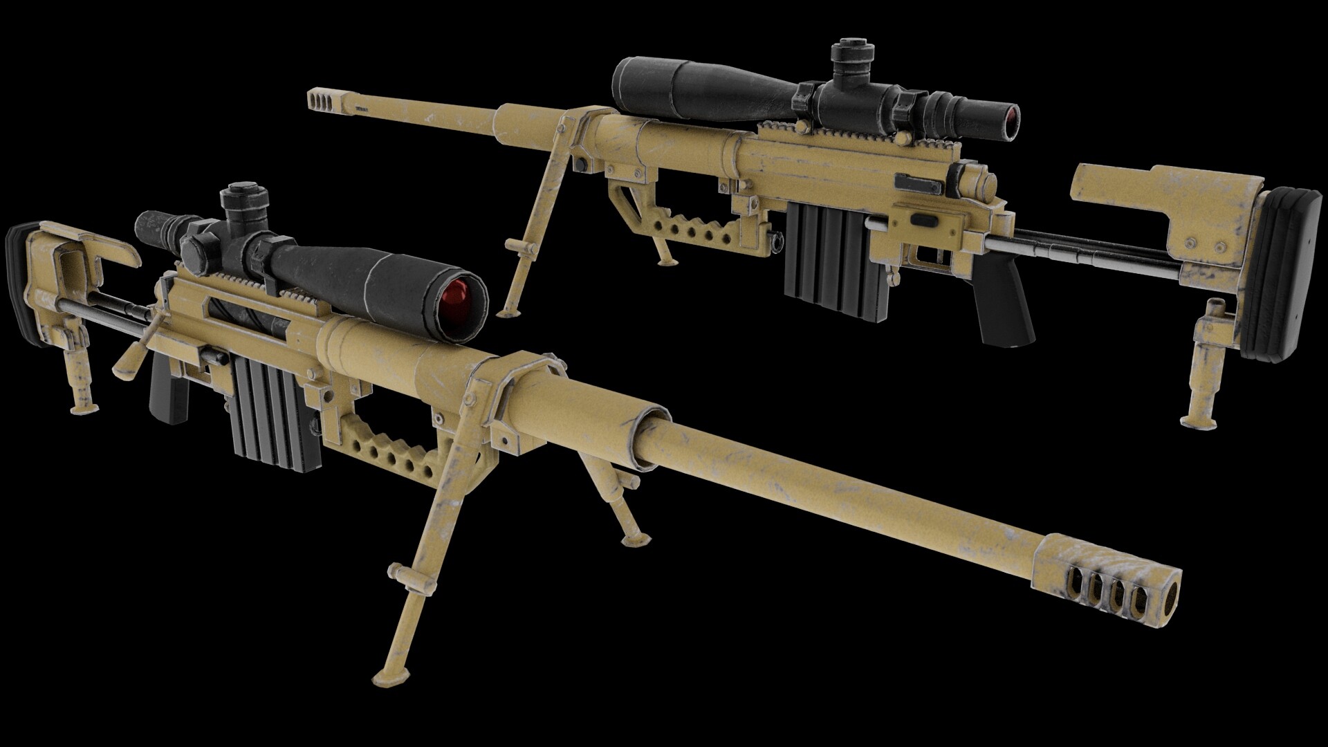 ArtStation - cheytac m200