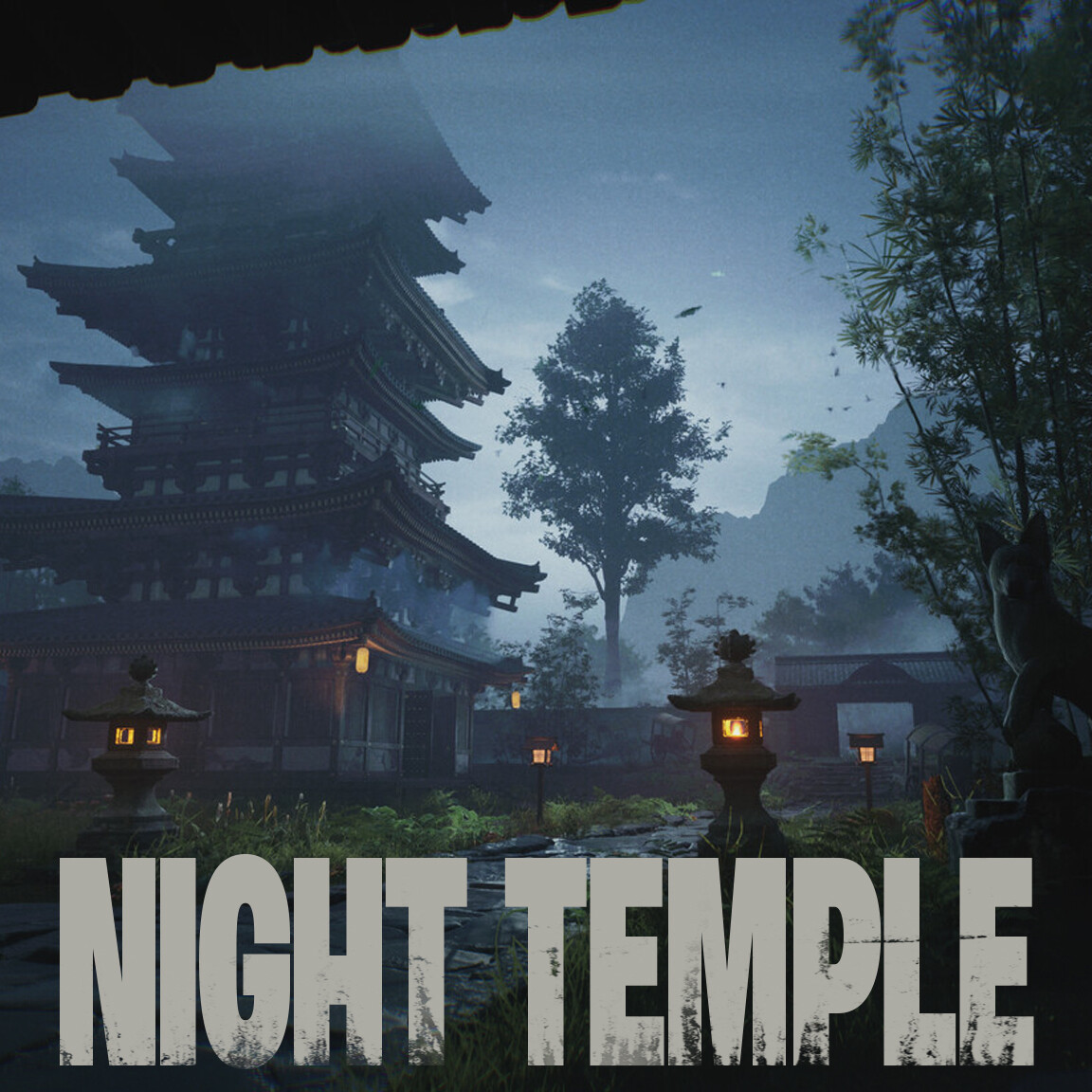 ArtStation - Night Temple
