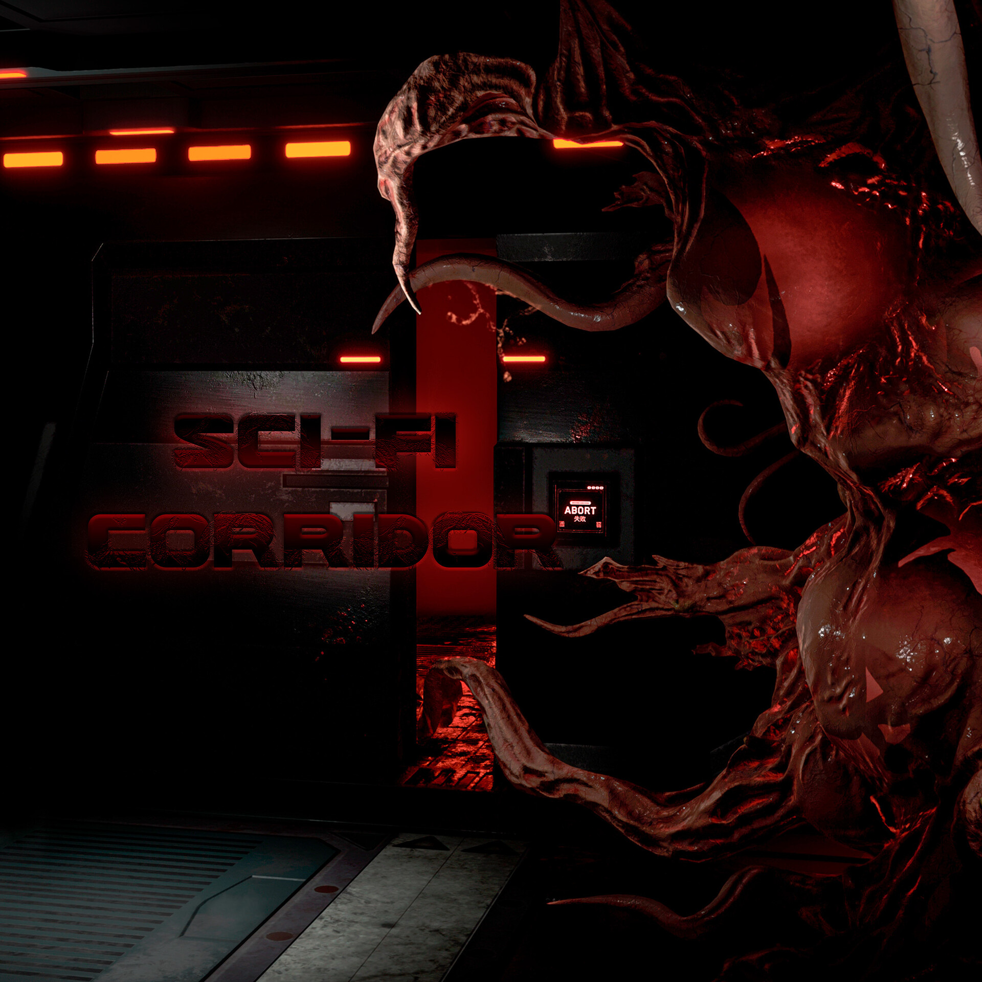 ArtStation - Sci-Fi Horror Corridor