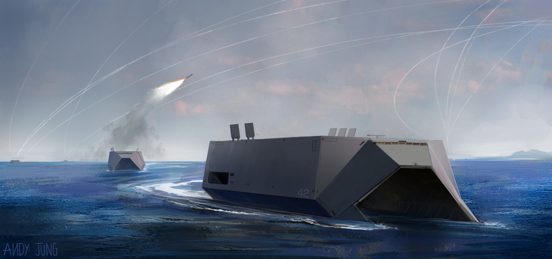 ArtStation - Modern Turtle Ship Exploration